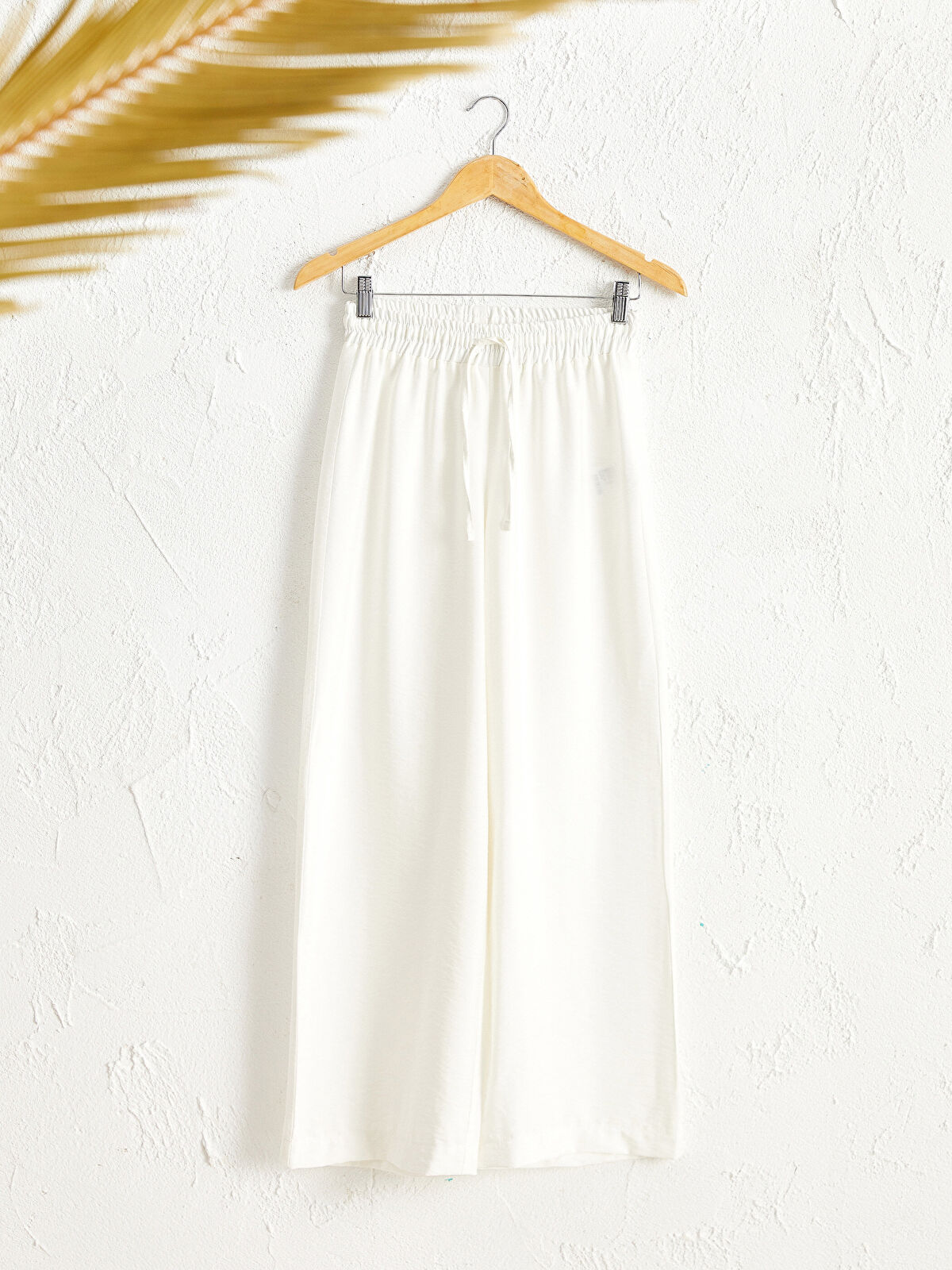 Beli Lastikli Viskon Palazzo Pantolon