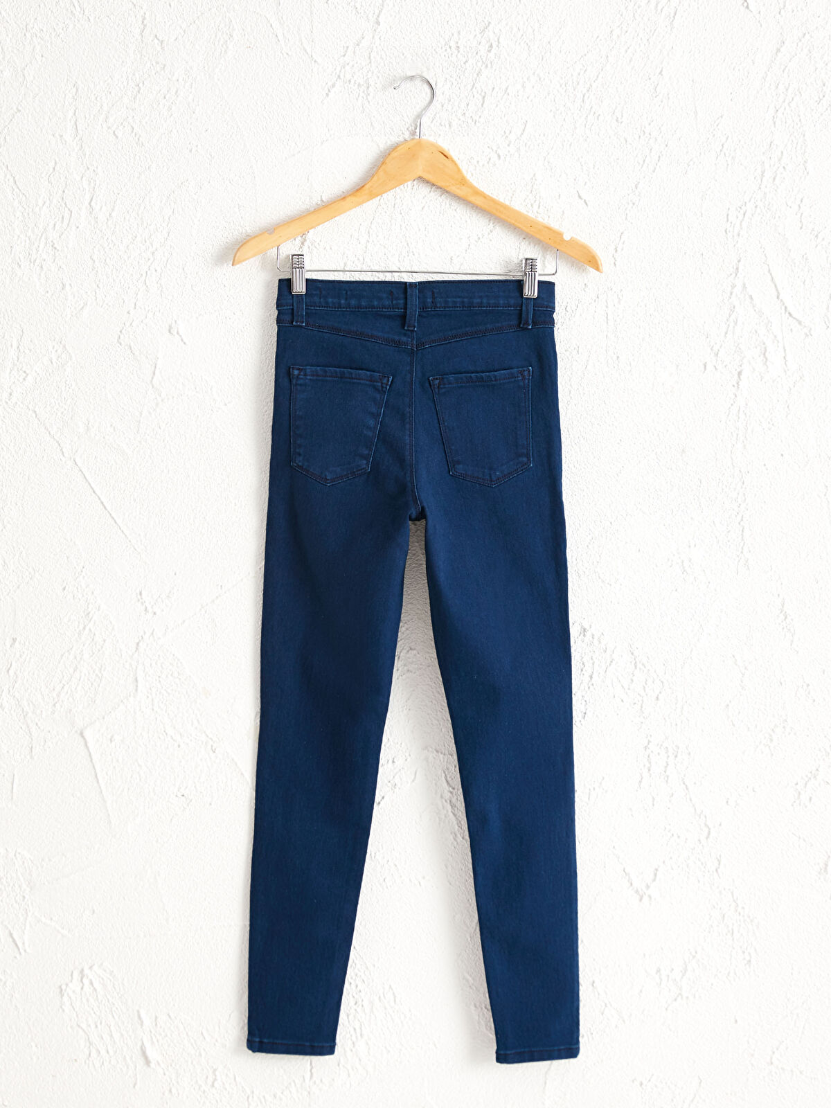 Yüksek Bel Süper Skinny Kadın Rodeo Jean Pantolon