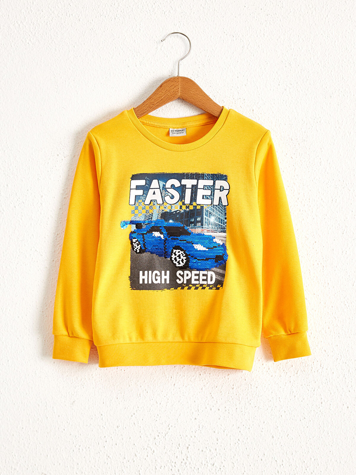 Erkek Çocuk Çift Yönlü Payetli Tişört