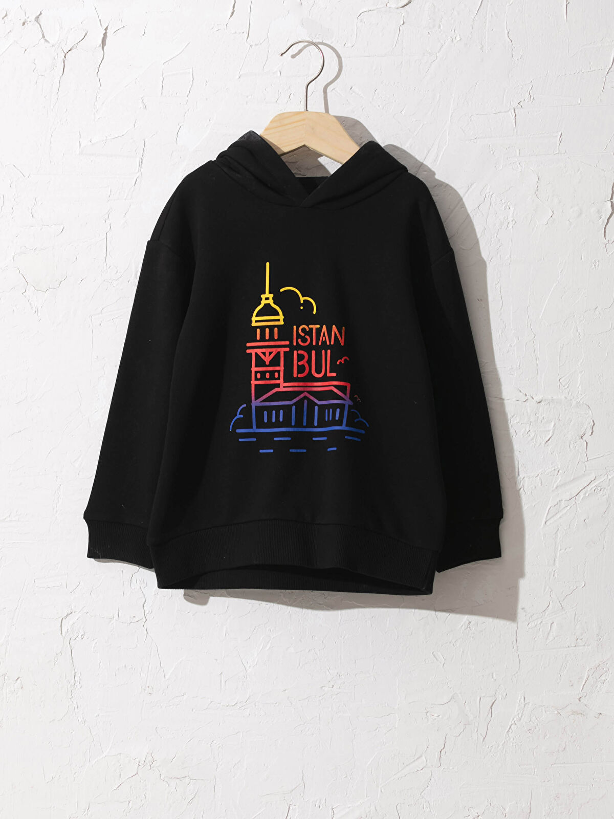 Erkek Çocuk İstanbul Temalı Sweatshirt Baba Oğul Kombini