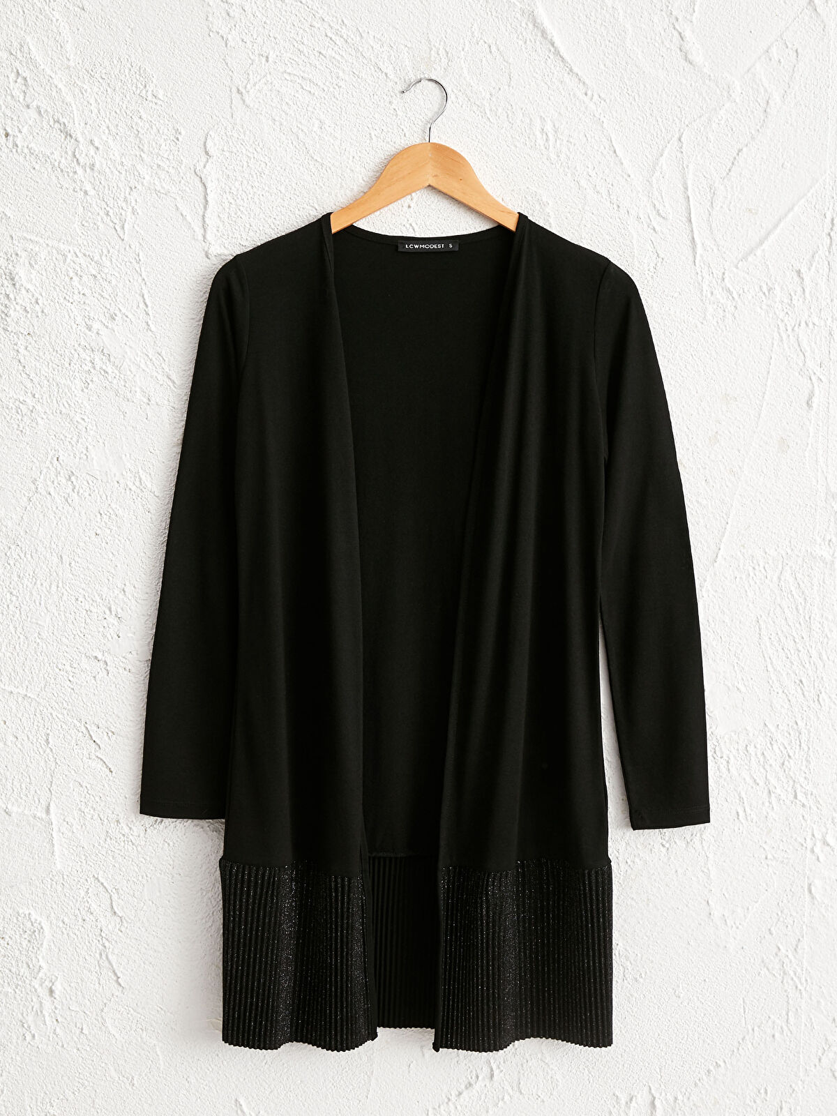 Parlak Görünümlü İnce Triko Hırka