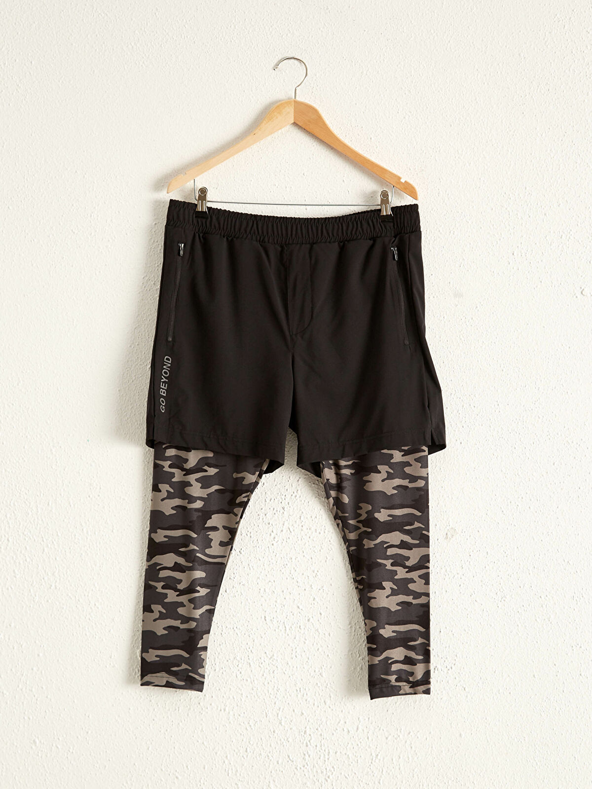 Standart Kalıp Aktif Spor Erkek Taytlı Şort