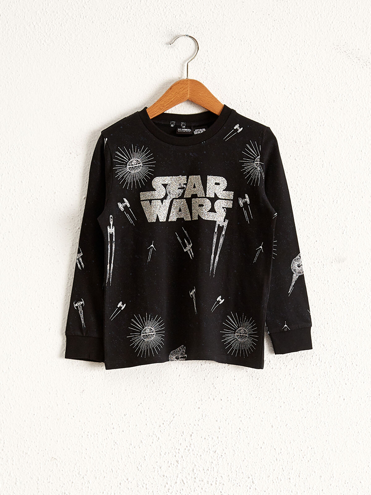 Erkek Çocuk Star Wars Baskılı Pamuklu Tişört