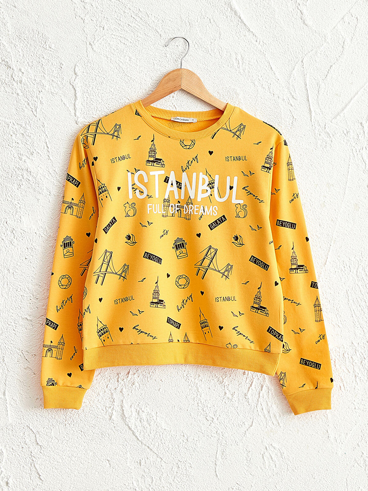 İstanbul Temalı Sweatshirt
