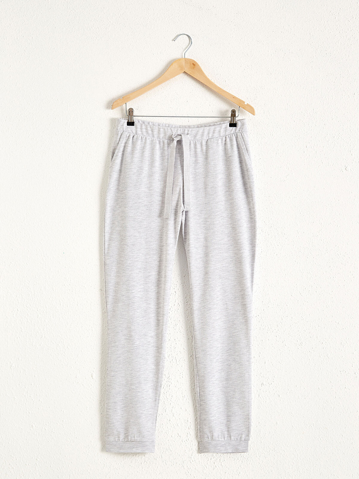 Beli Lastikli Pamuklu Pijama Altı