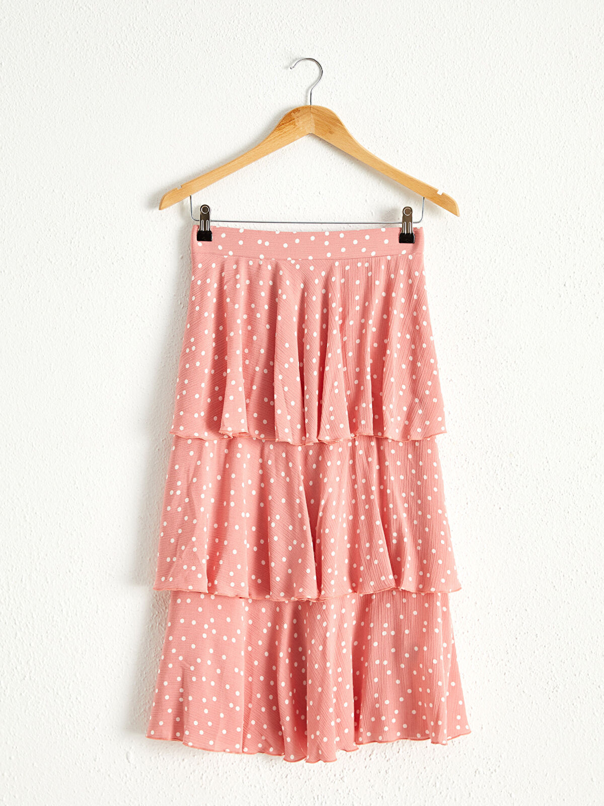 LCW GREEN Doğa Dostu Volanlı Etek