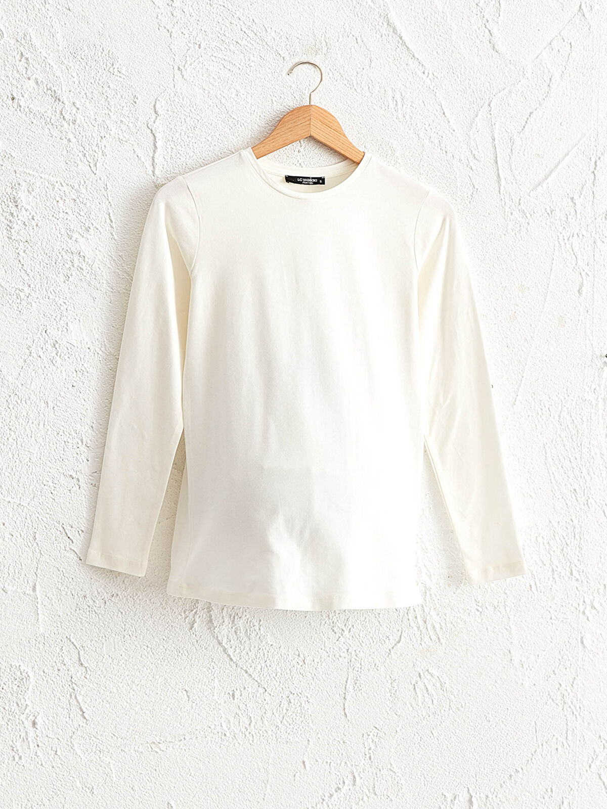 Pamuklu Düz Basic Hamile Tişört