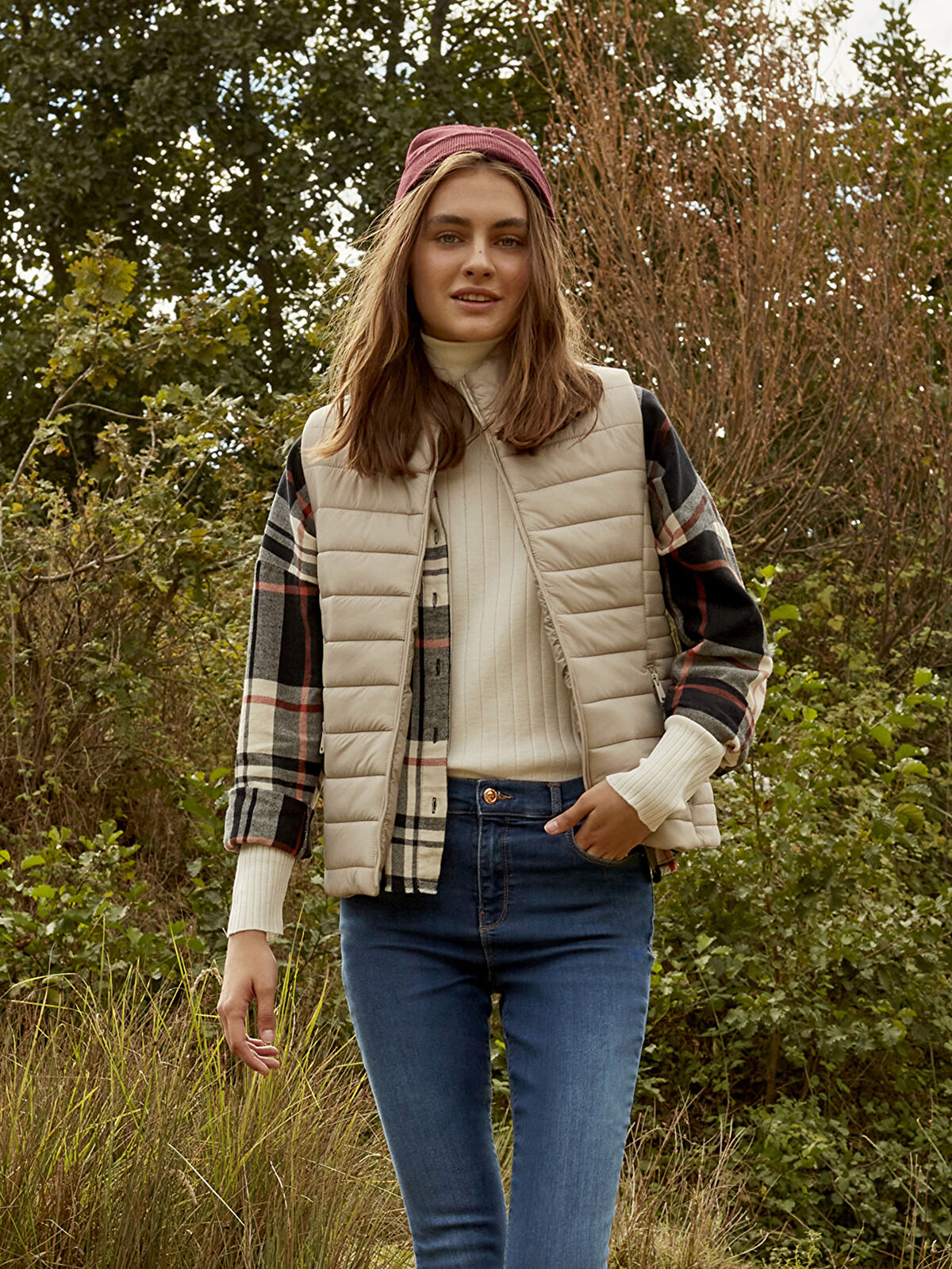 Ekose Oversize Gömlek