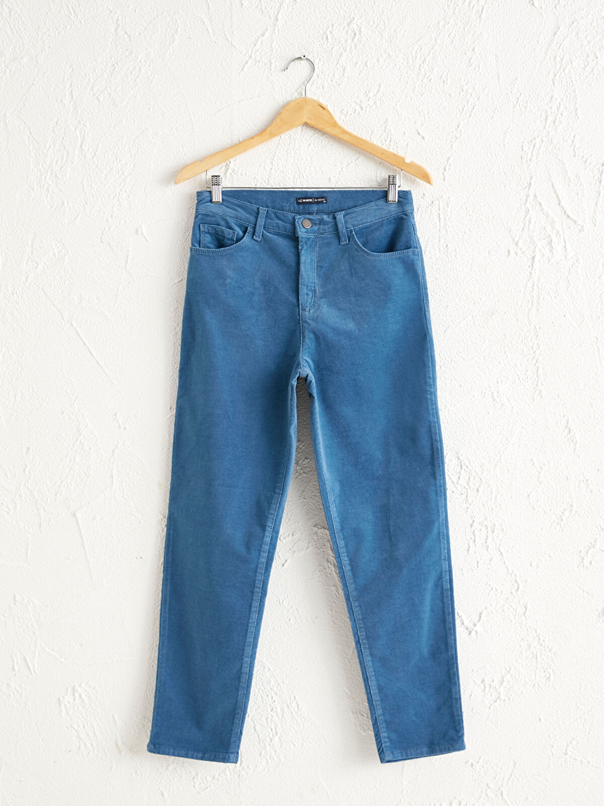 Bilek Boy Kadife Havuç Pantolon