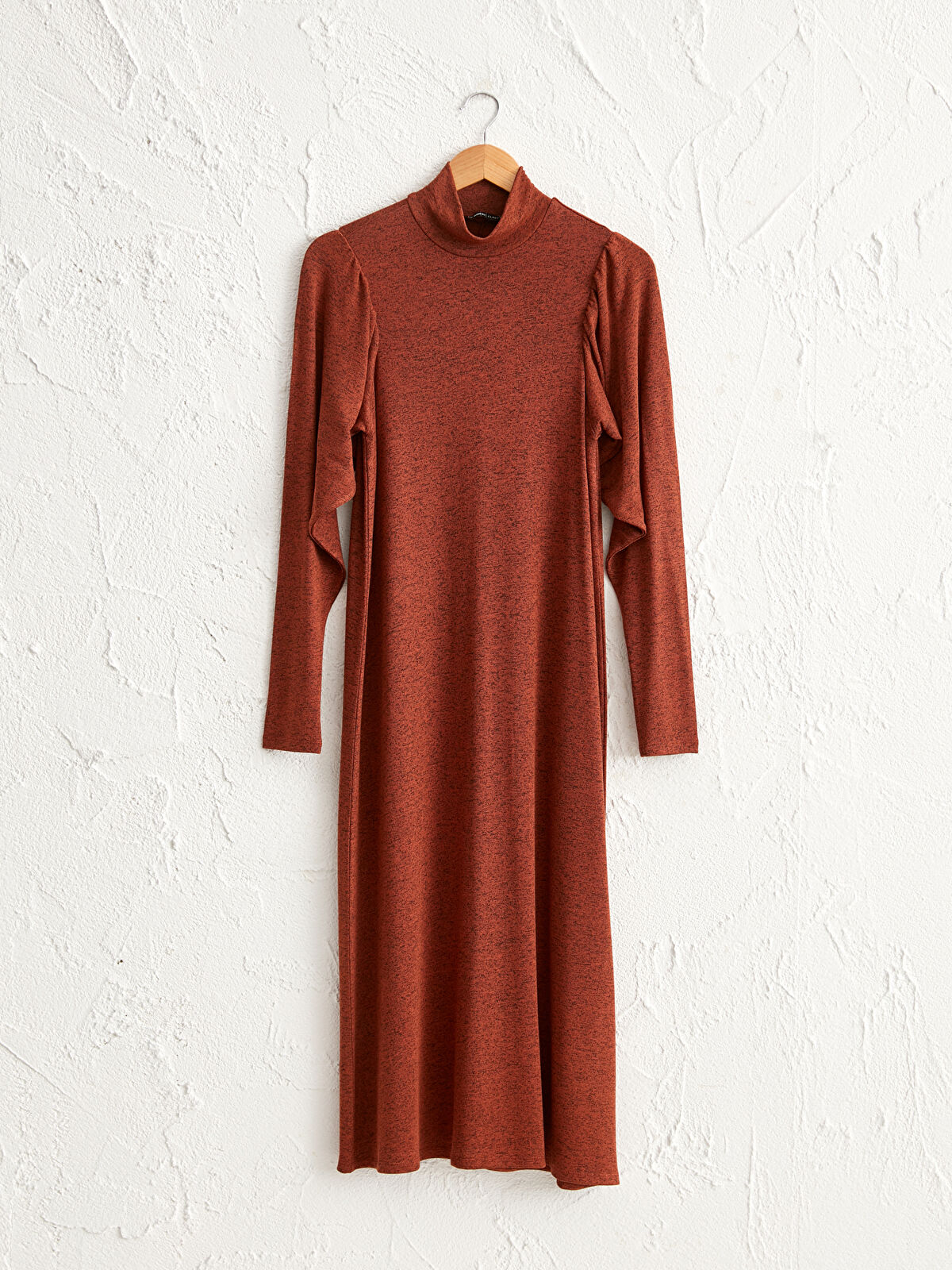 Balıkçı Yaka Esnek Elbise Balıkçı Yaka Esnek Elbise