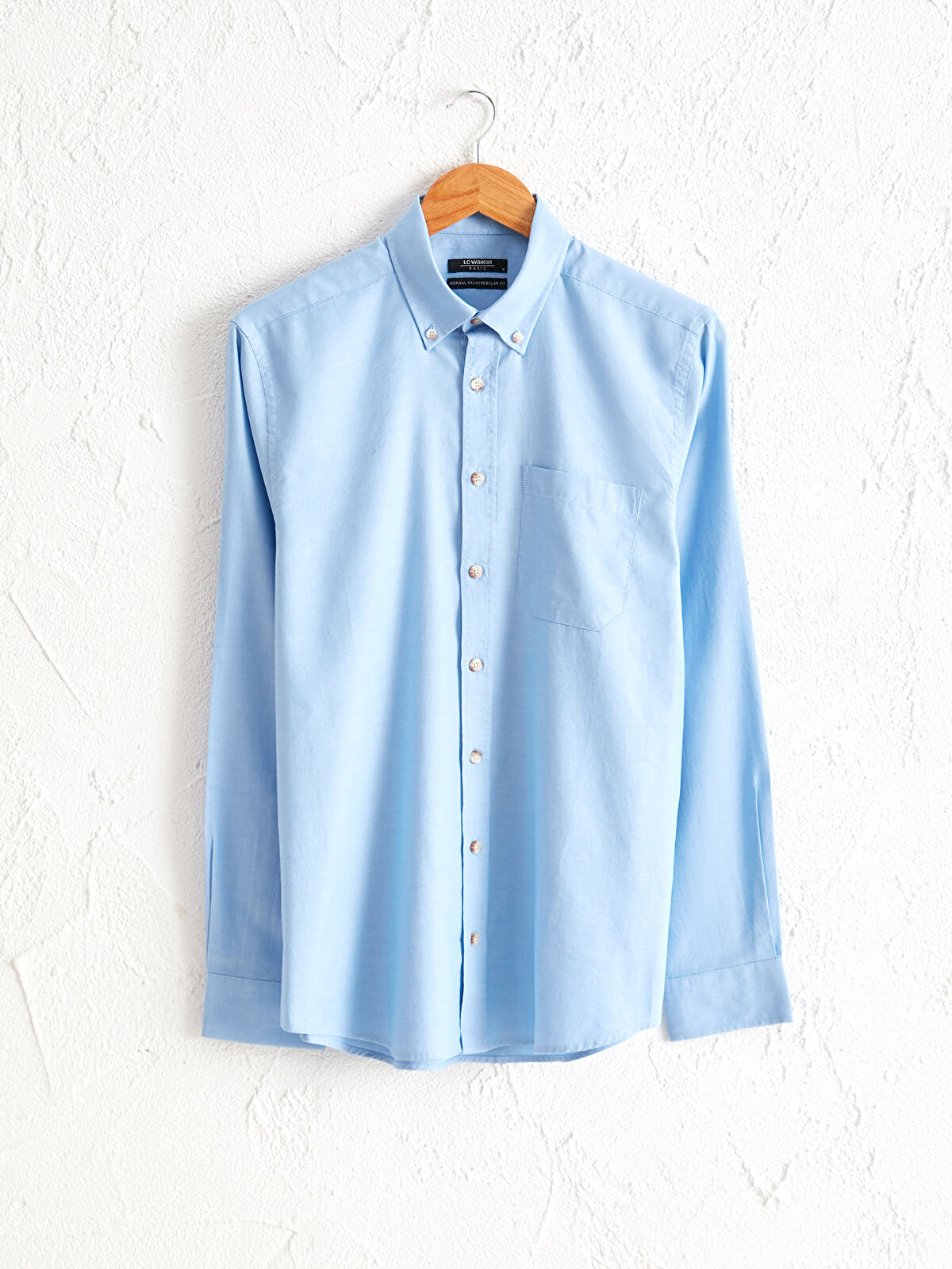 Regular Fit Uzun Kollu Oxford Gömlek