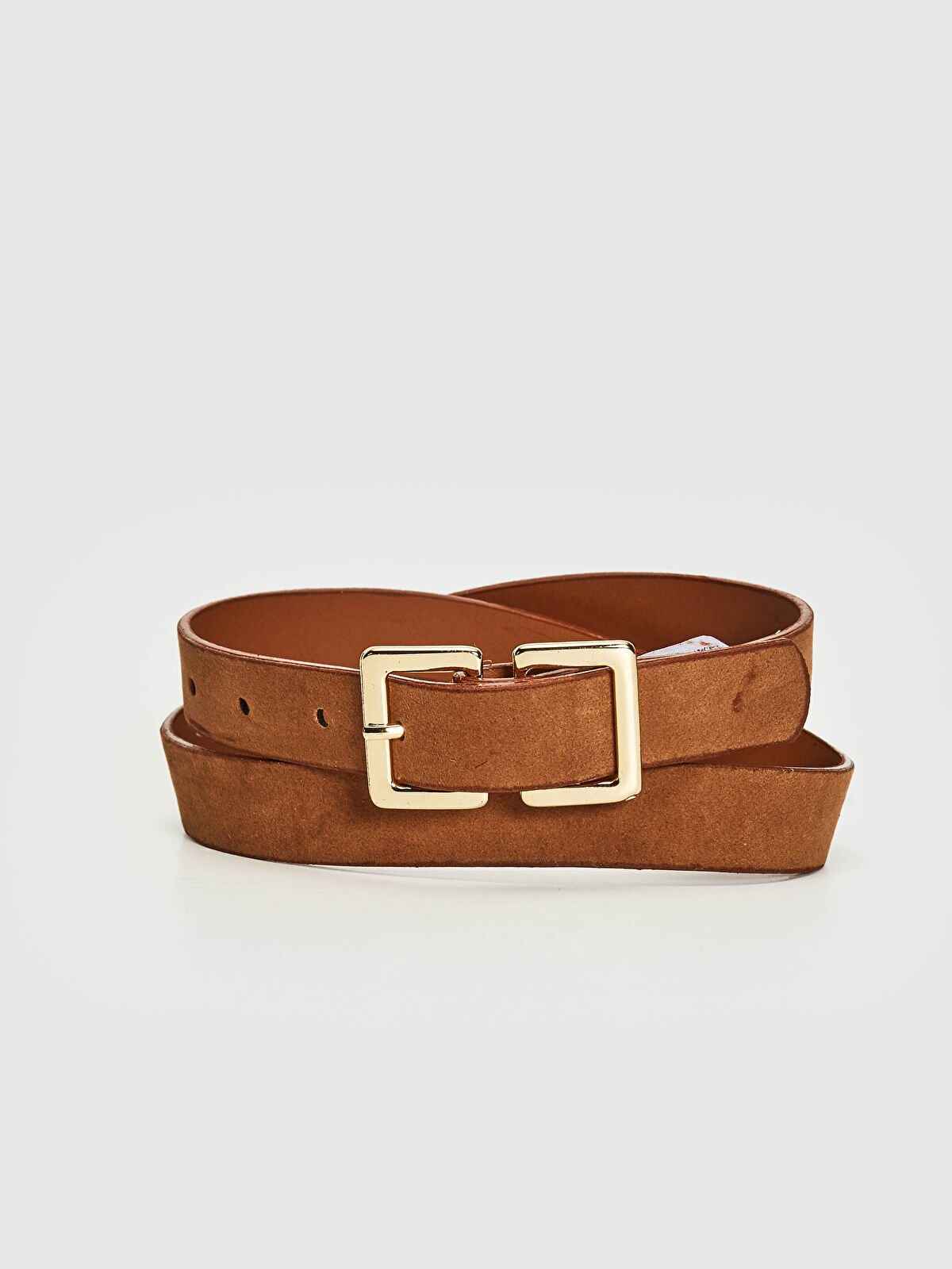 Süet Görünümlü Kemer