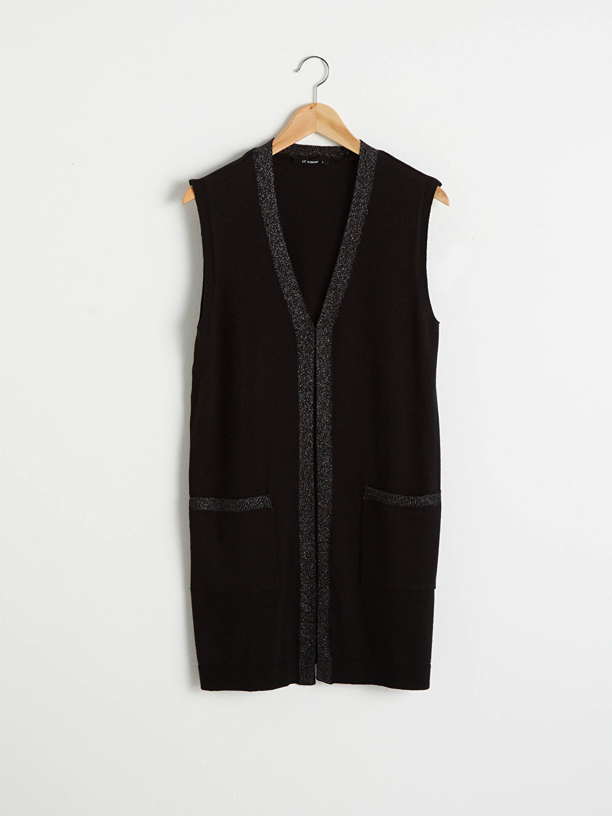 LCW GRACE Kolsuz Kadın Cepli Triko Yelek