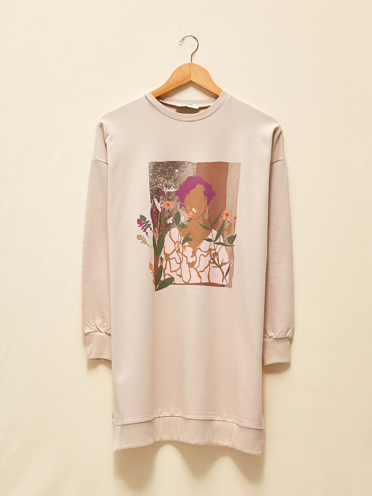 LCW GREEN Baskılı Organik Pamuklu Tunik