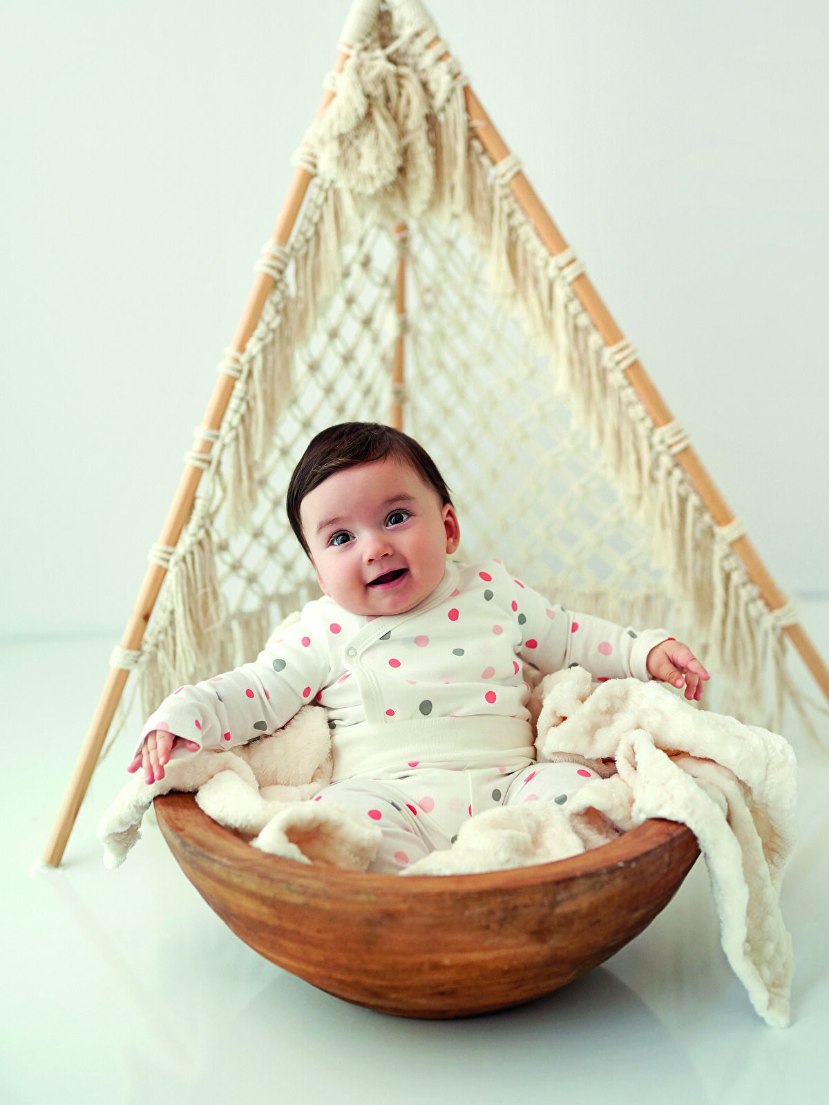 LCW GREEN Kız Bebek Çoraplı Organik Pijama Alt 2'li