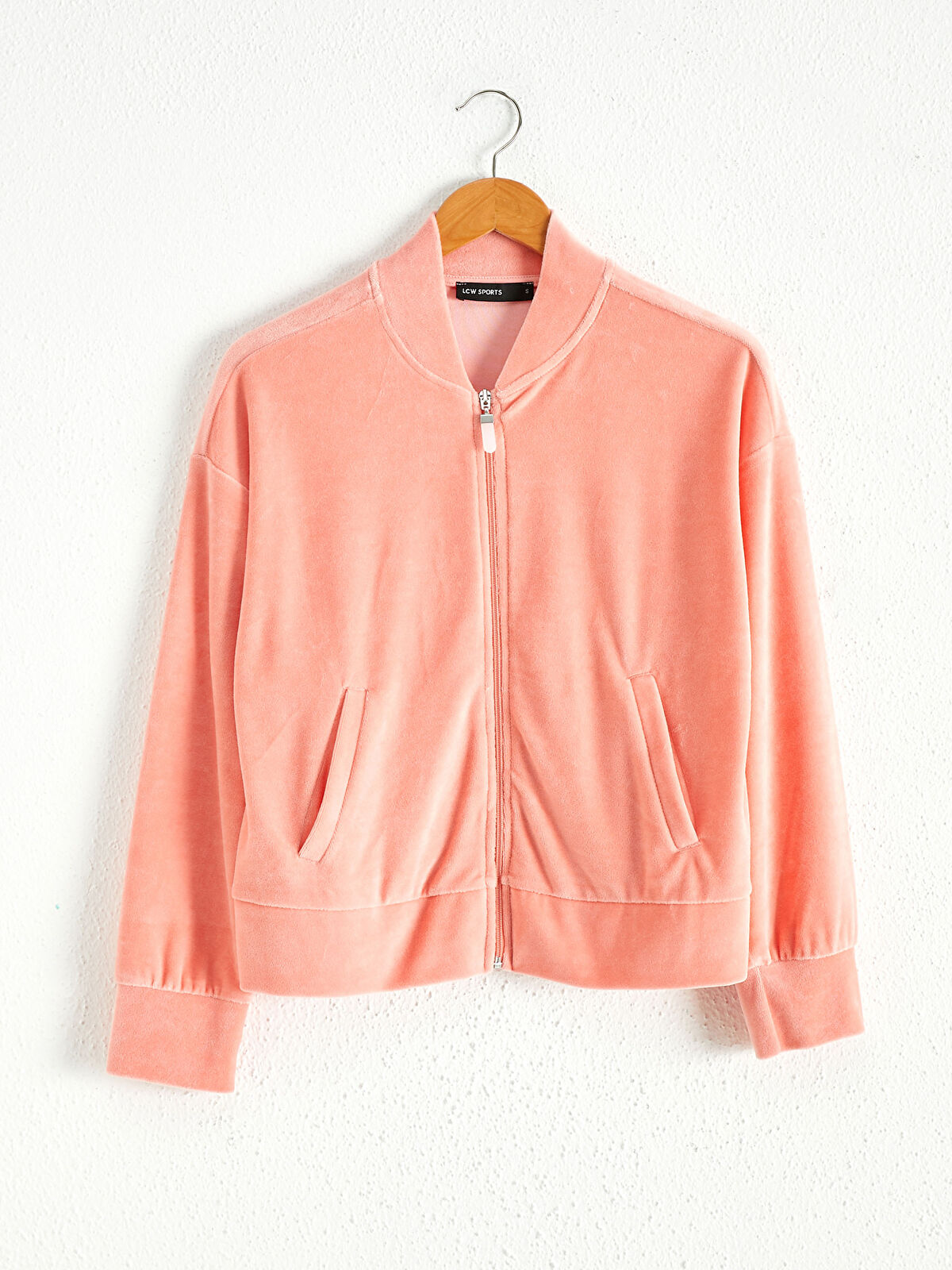 Kadife Aktif Spor Hırka