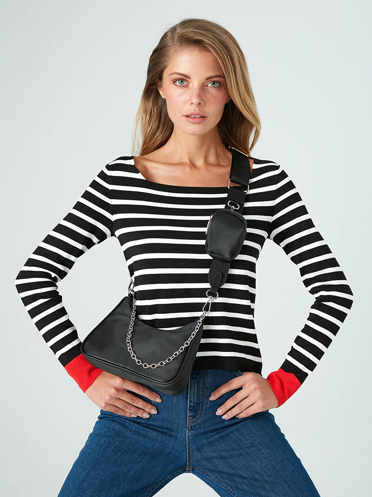 Bagmori Cüzdan Aksesuarlı Mini Askılı Çanta Bagmori Cüzdan Aksesuarlı Mini Askılı Çanta