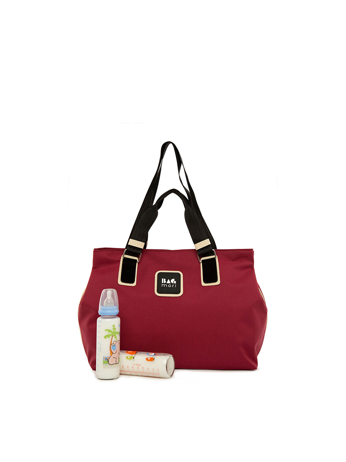 Bagmori Garnili Çıtçıtlı Askılı Anne Bebek Bakım Çantası