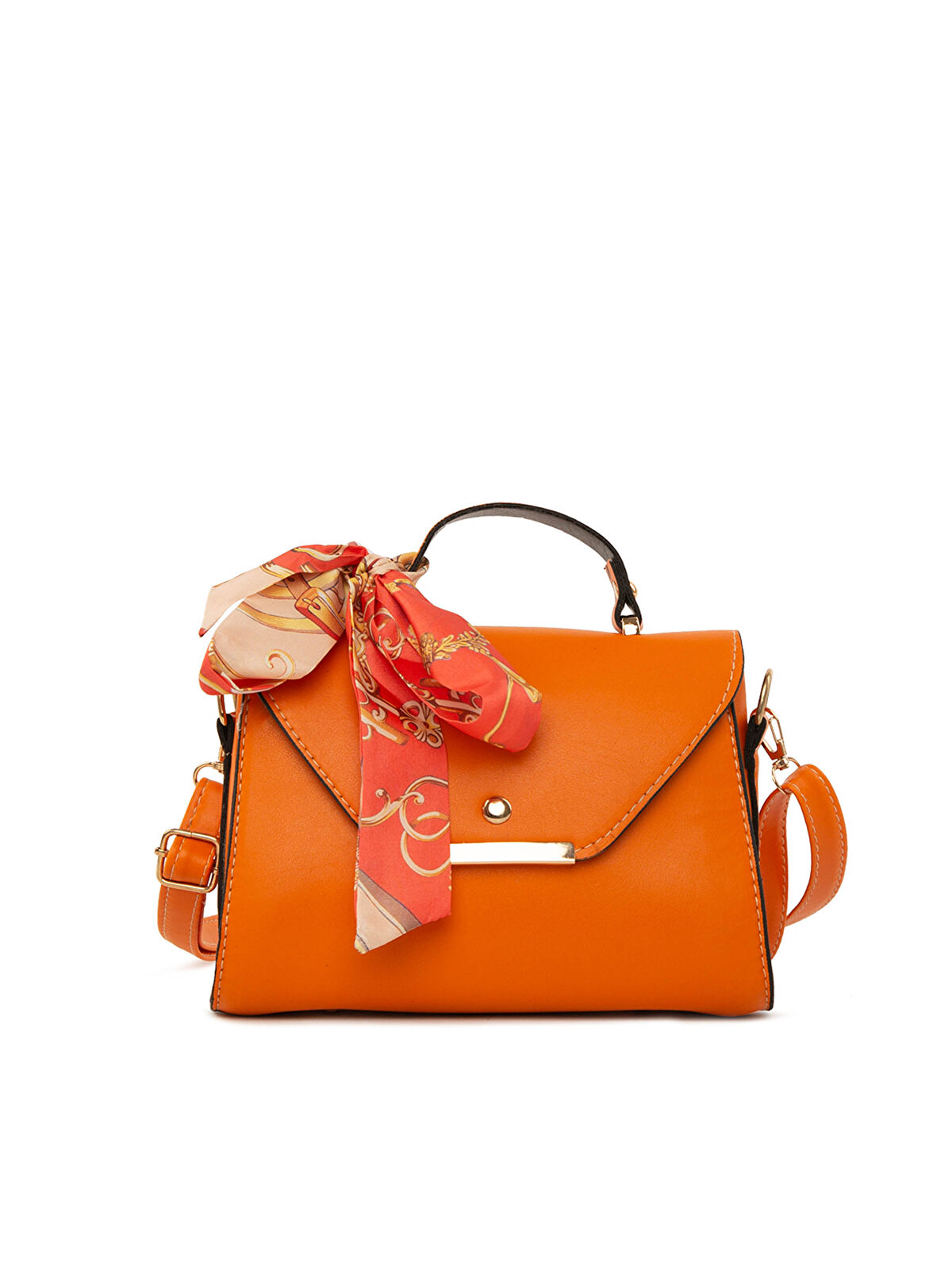 Bagmori Kapaklı Şallı Askılı Çanta