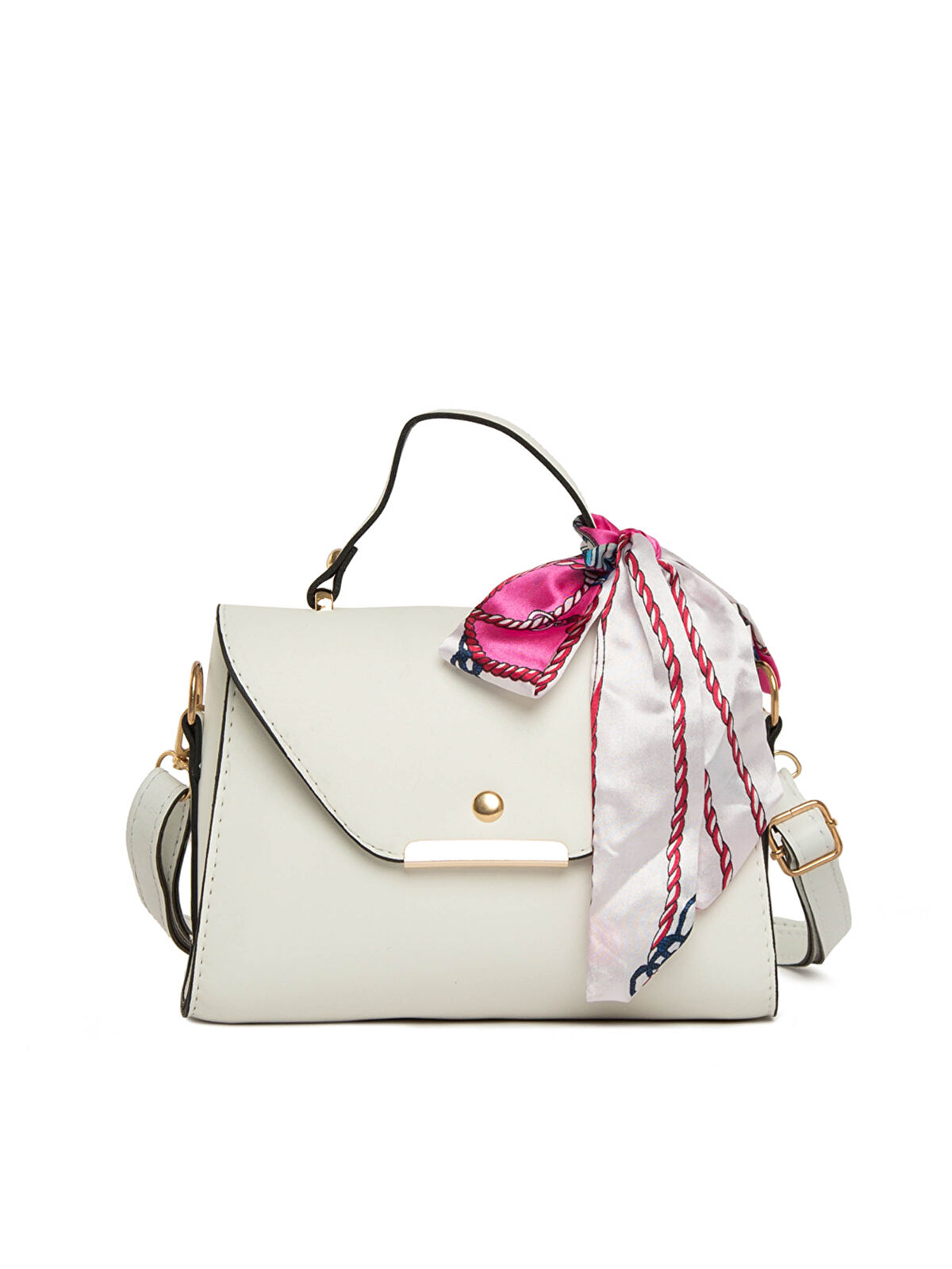 Bagmori Kapaklı Şallı Askılı Çanta