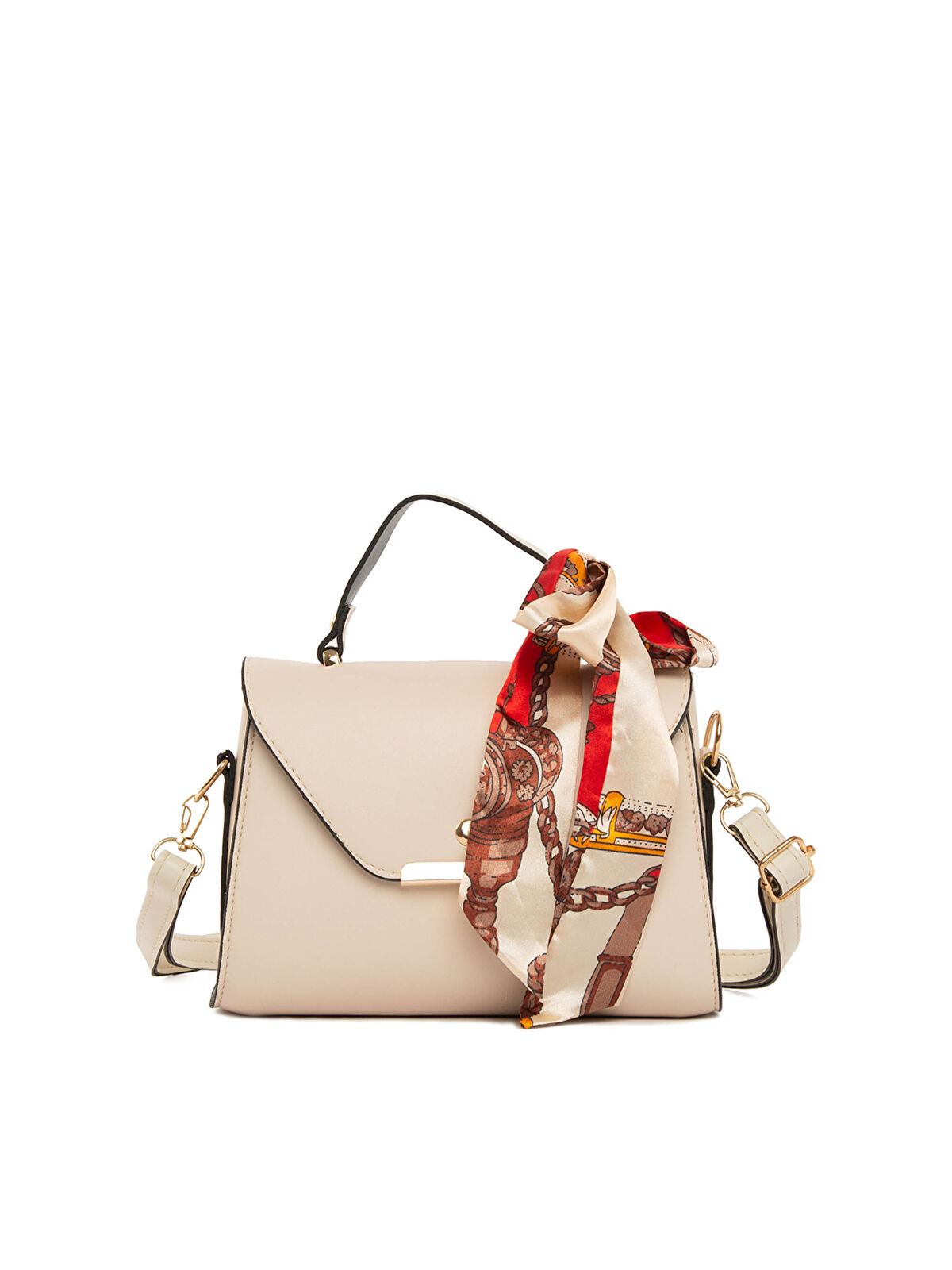 Bagmori Kapaklı Şallı Askılı Çanta