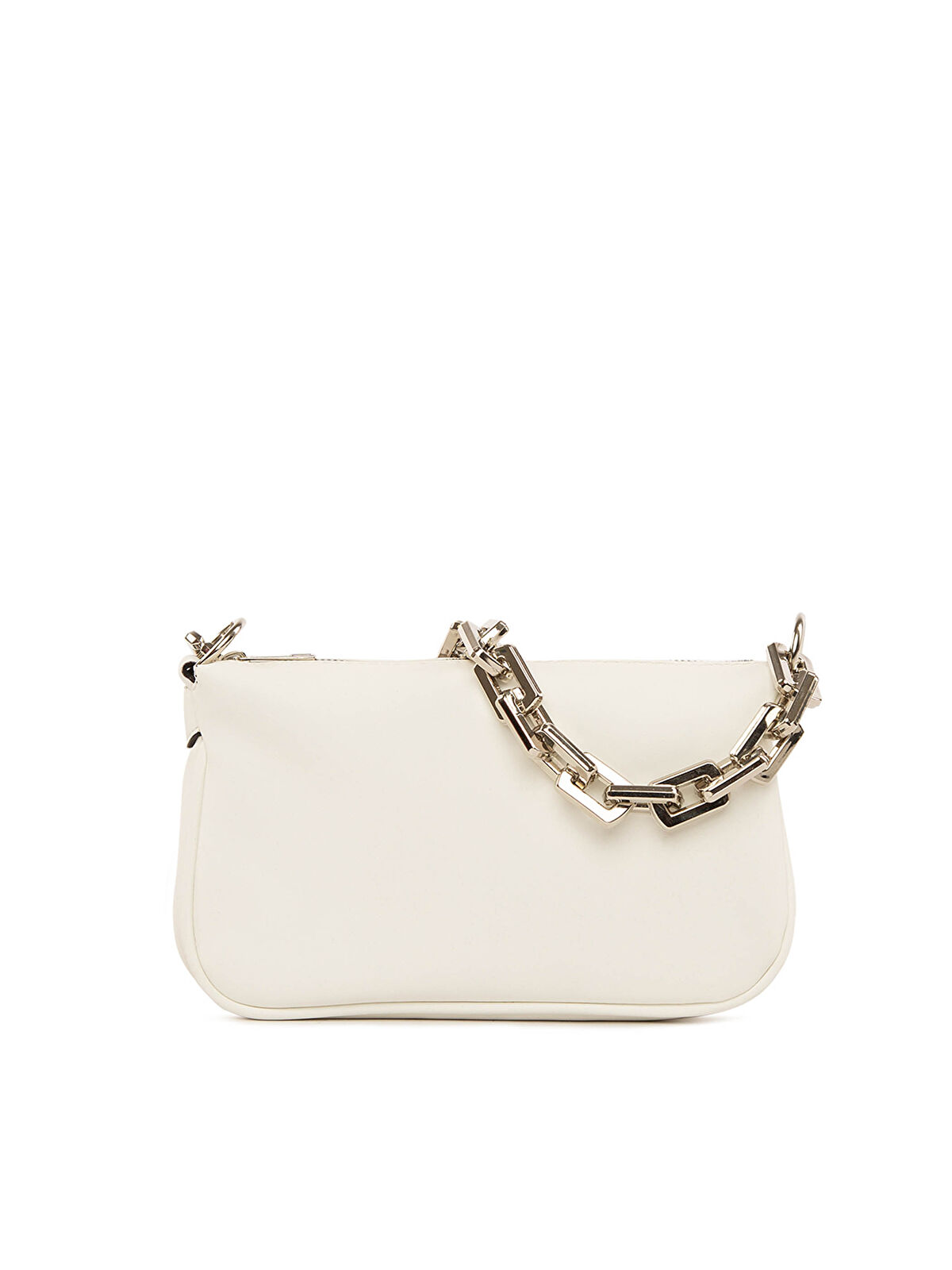 Bagmori Plastik Zincirli Saten Baget Çanta