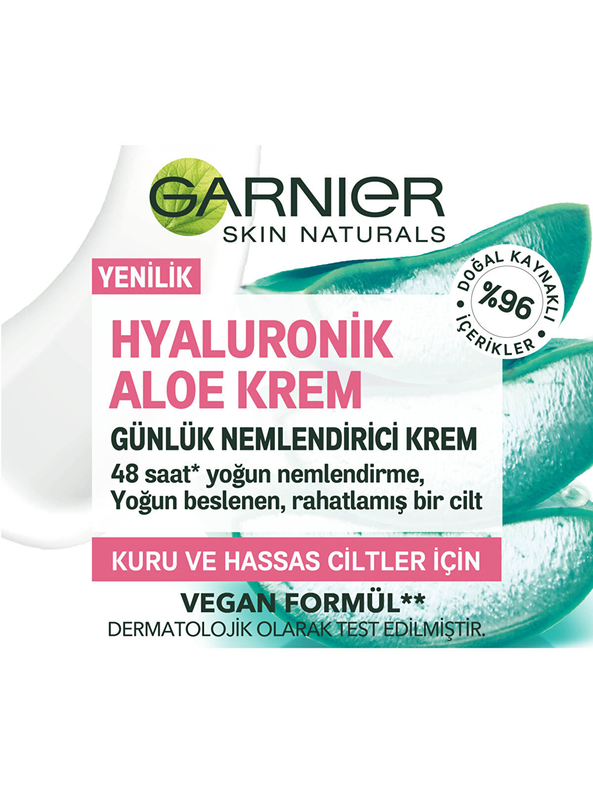 Garnier Hyaluronik Aloe Krem Garnier Hyaluronik Aloe Krem