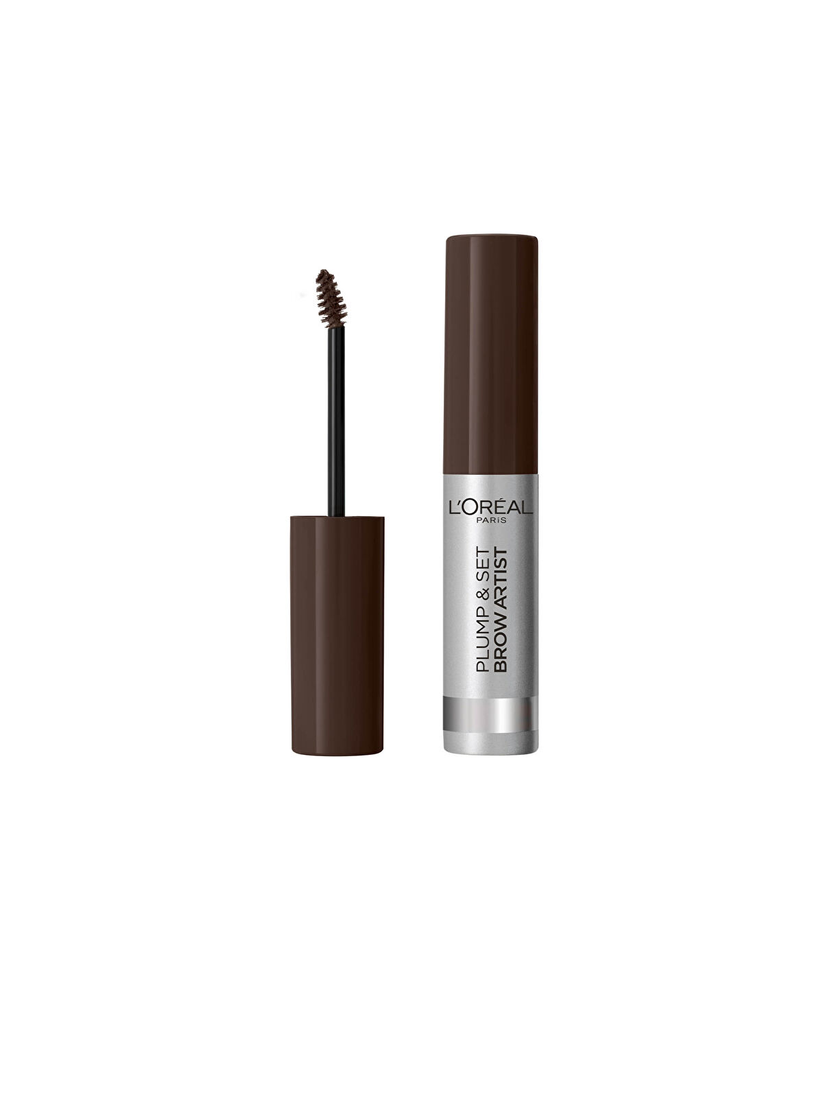 L'Oréal Paris Brow Artist Plump&Set Renkli Kaş Sabitleyici Maskara  - 108 Dark Brunette L'Oréal Paris Brow Artist Plump&Set Renkli Kaş Sabitleyici Maskara  - 108 Dark Brunette