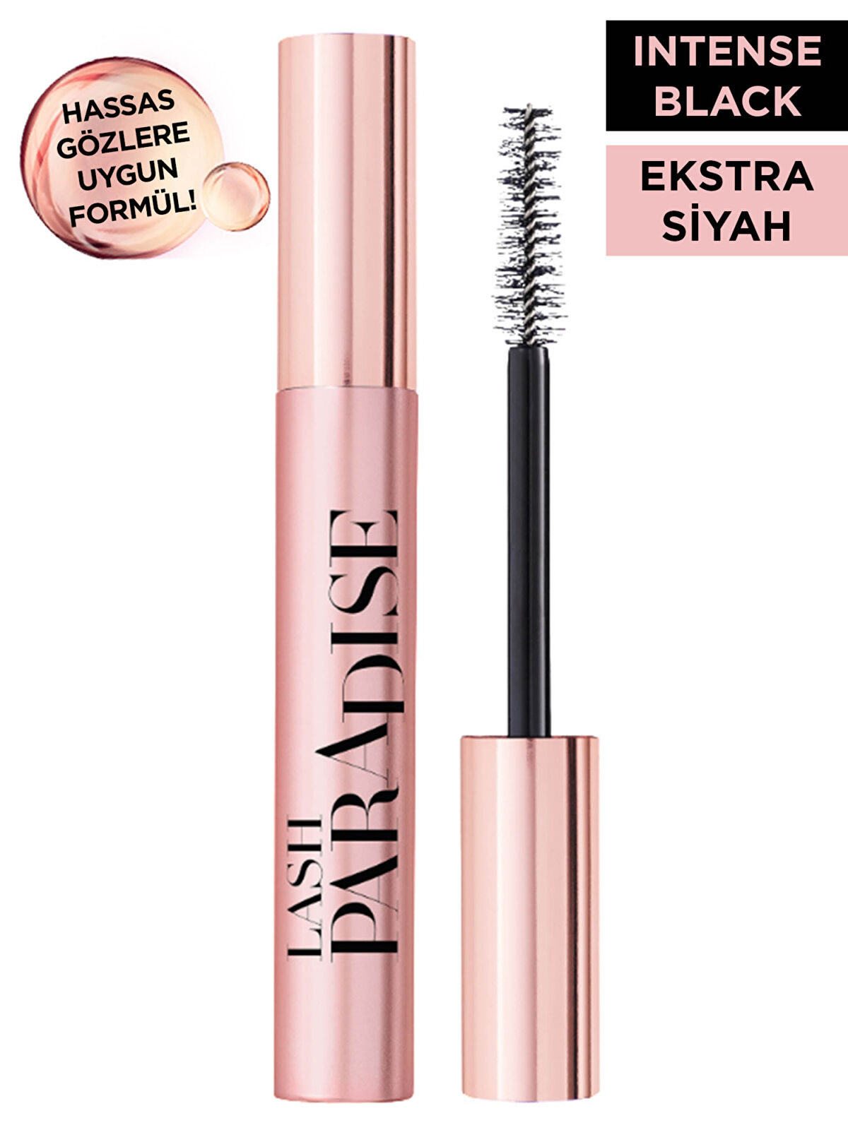 L'Oréal Paris Lash Paradise Intense Black Ekstra Siyah Maskara L'Oréal Paris Lash Paradise Intense Black Ekstra Siyah Maskara
