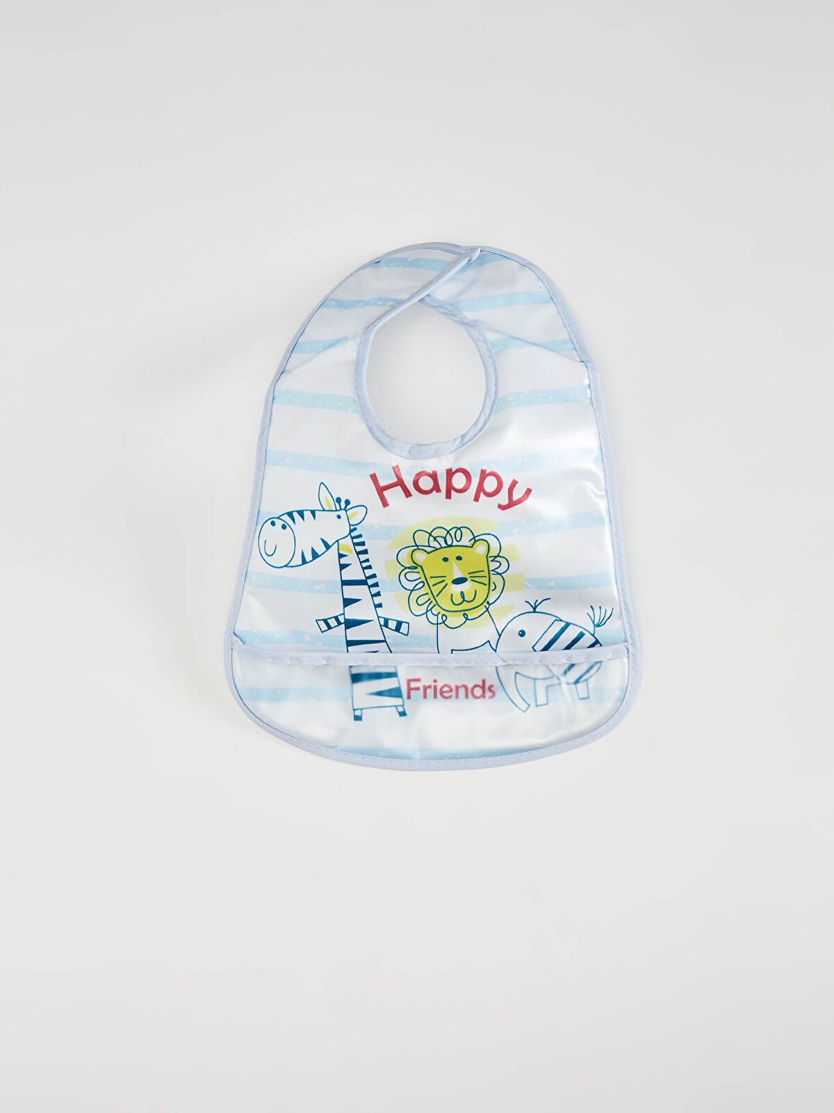 Erkek Bebek Baskılı Mama Önlüğü