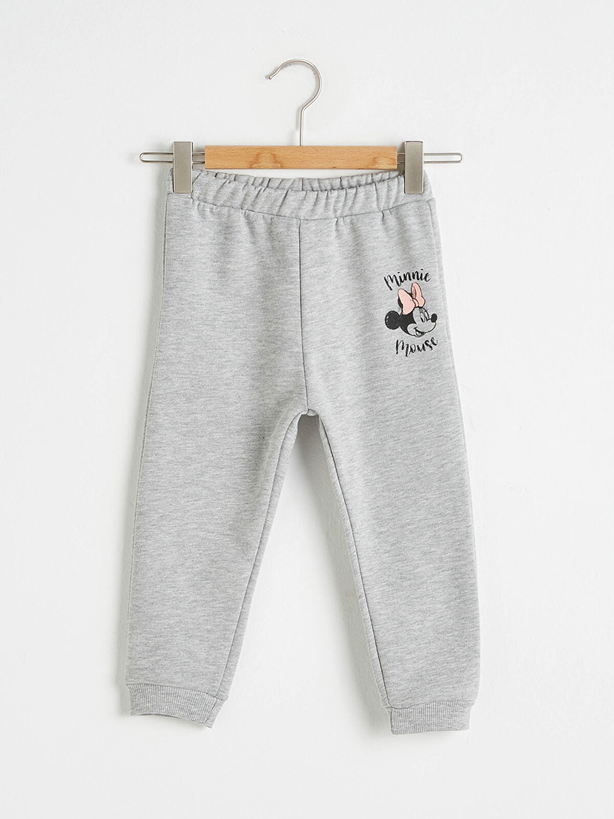 Kız Bebek Minnie Mouse Baskılı Eşofman Altı