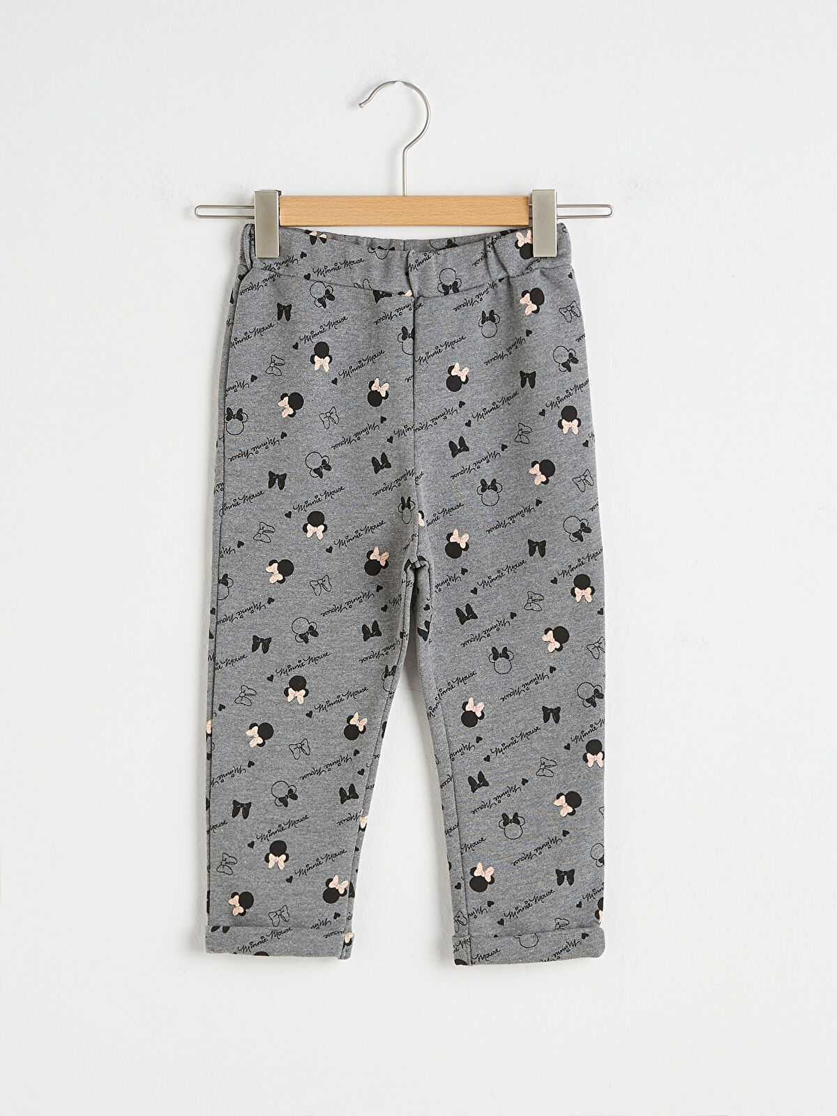 Kız Bebek Minnie Mouse Baskılı Eşofman Altı