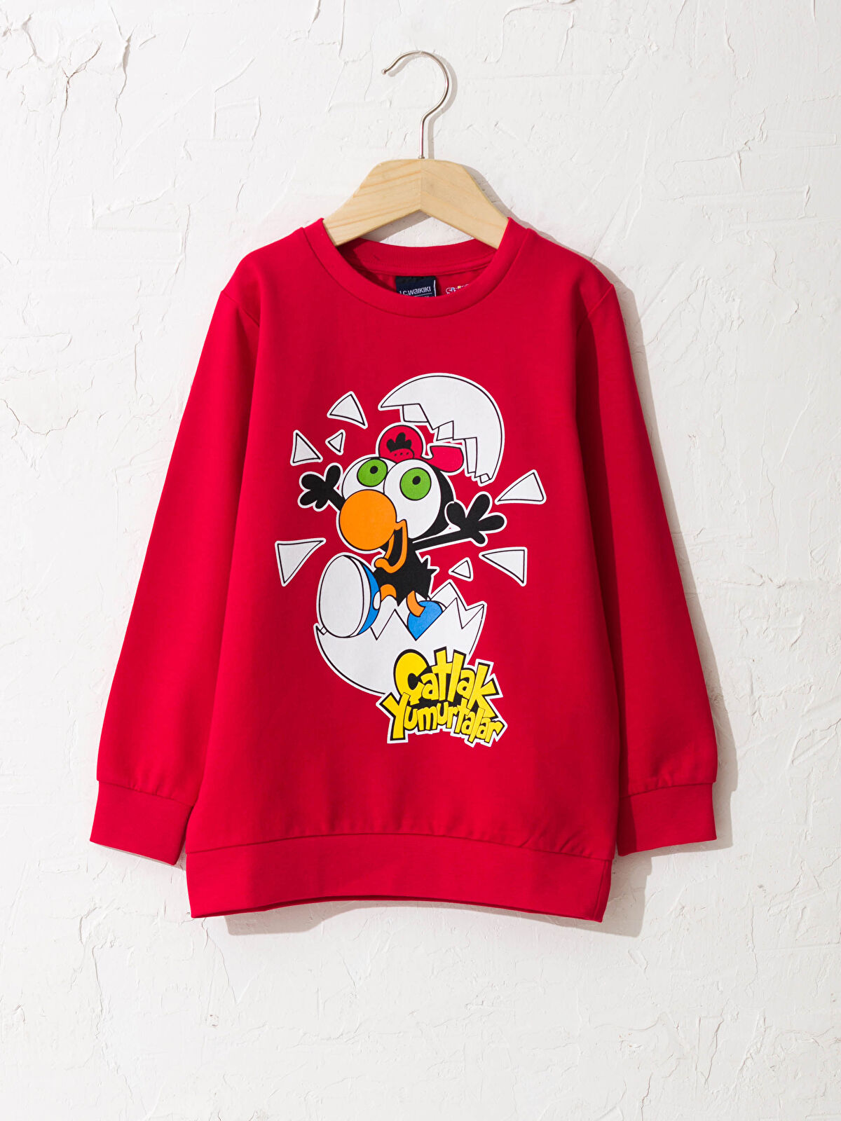 Erkek Çocuk Zeytin Baskılı Sweatshirt Erkek Çocuk Zeytin Baskılı Sweatshirt