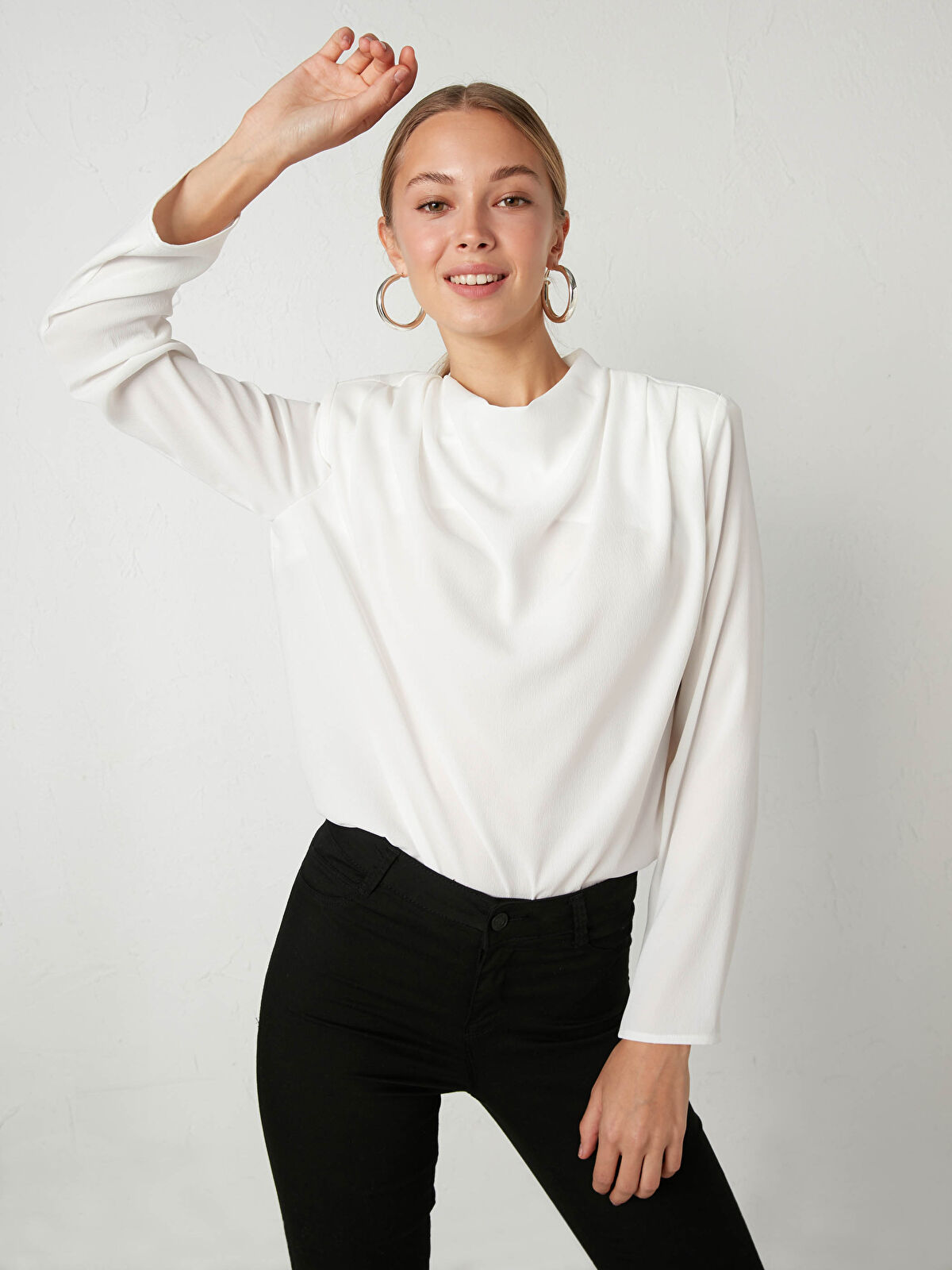 Degaje Yaka Salaş Bluz