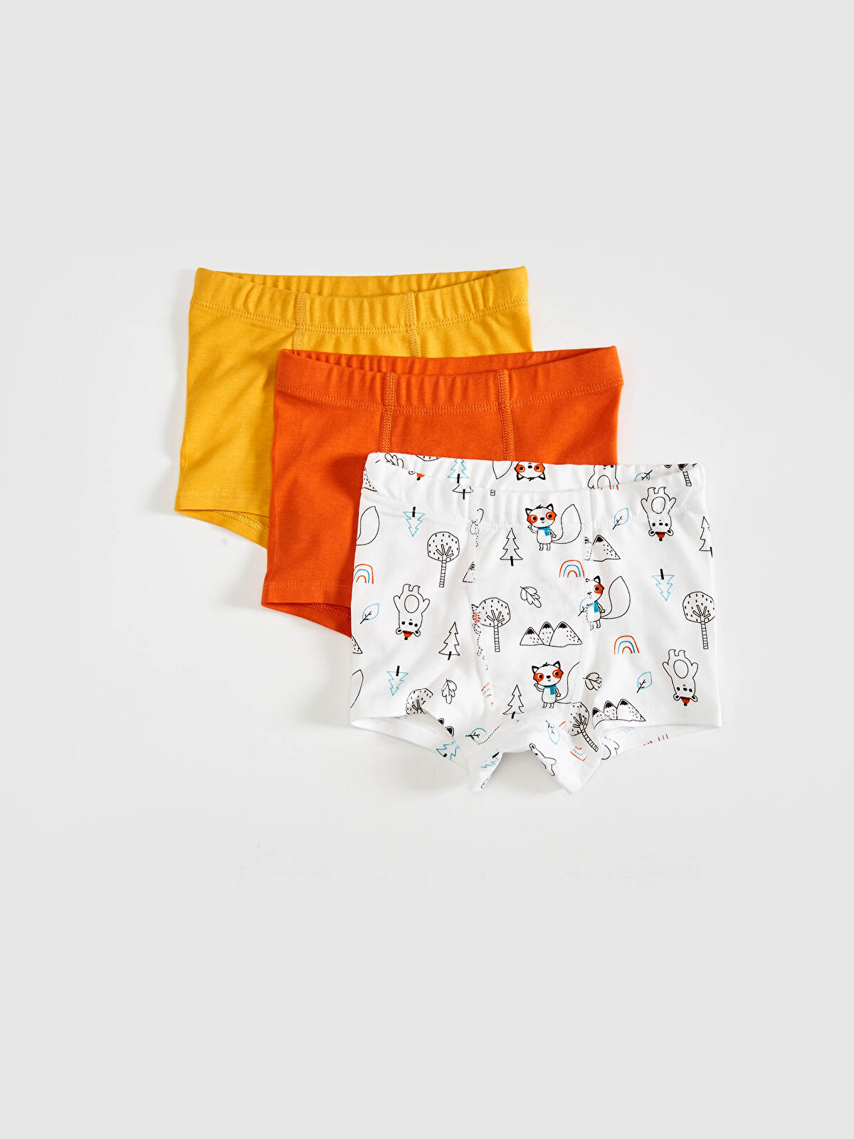 Erkek Bebek Boxer 3'lü