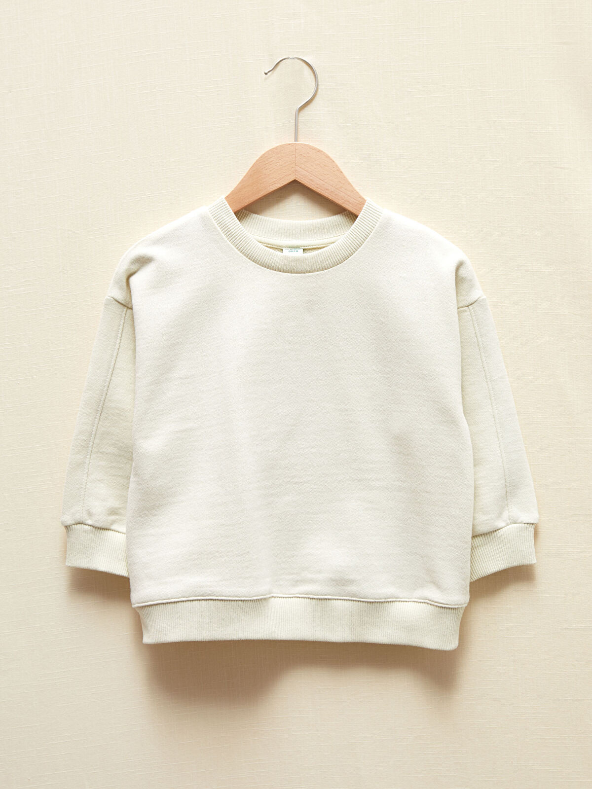 LCW GREEN Erkek Bebek Organik Pamuklu Oversize Sweatshirt