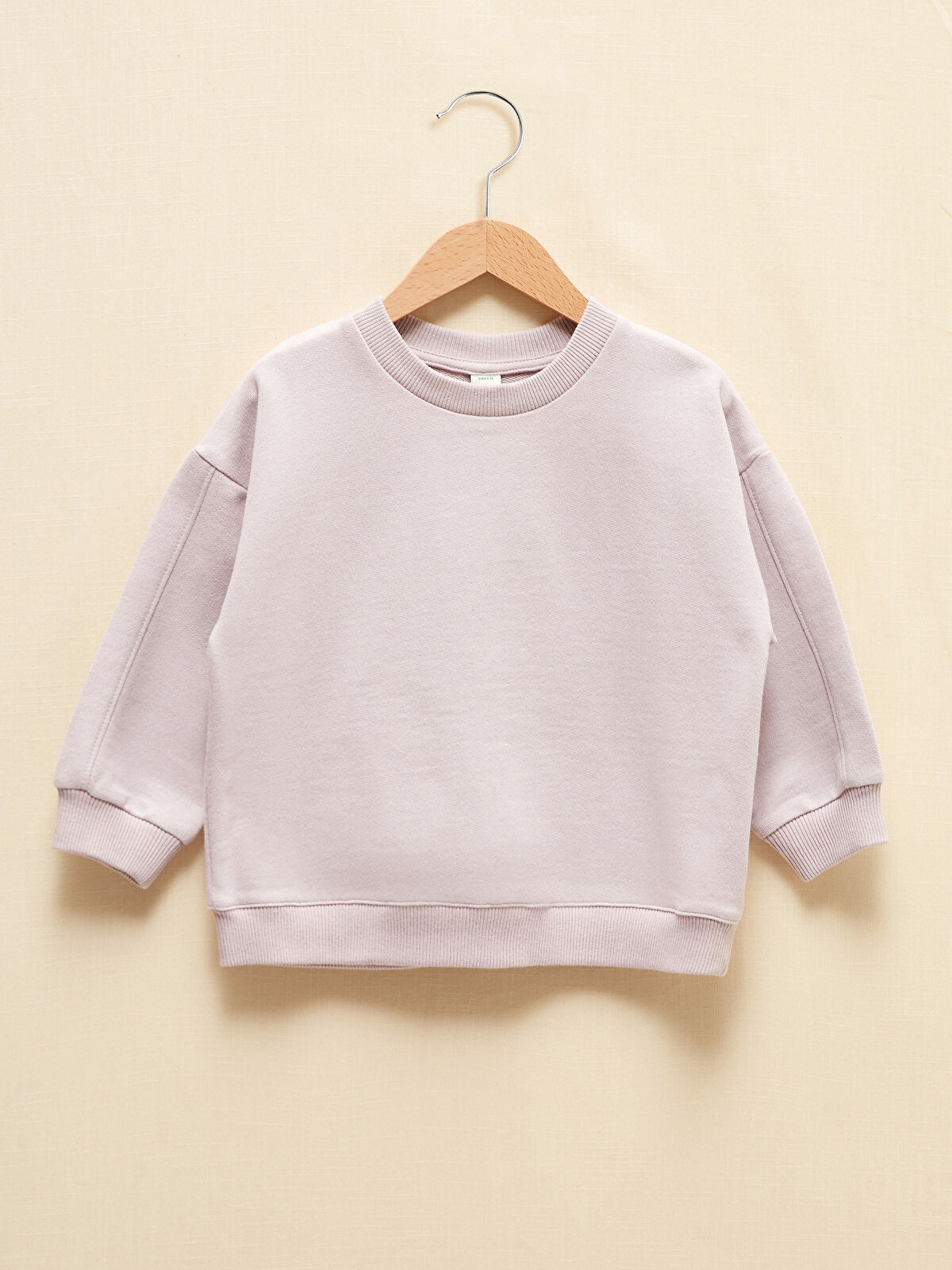 LCW GREEN Erkek Bebek Organik Pamuklu Oversize Sweatshirt