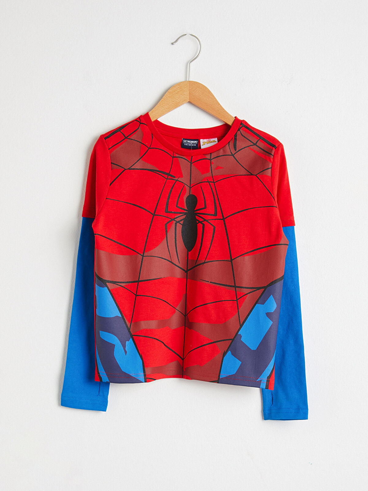 Erkek Çocuk Spiderman Baskılı Tişört