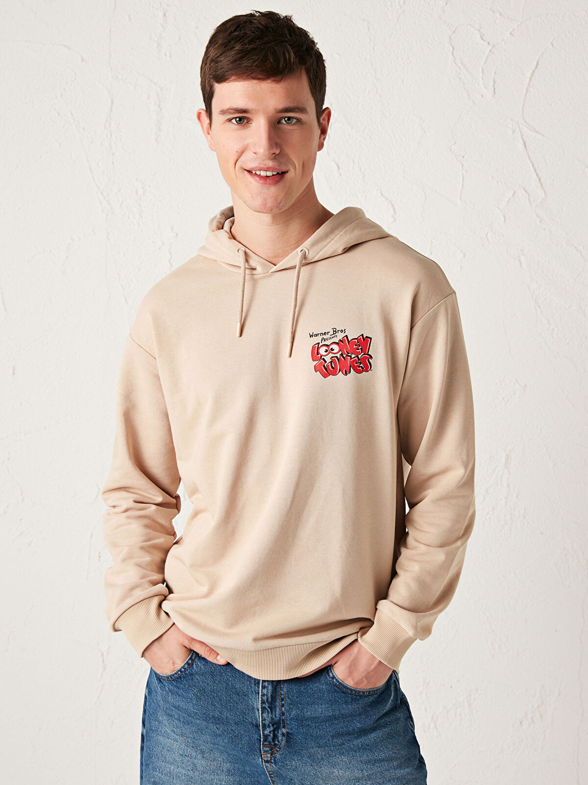 Looney Tunes Karakter Baskılı Sweatshirt