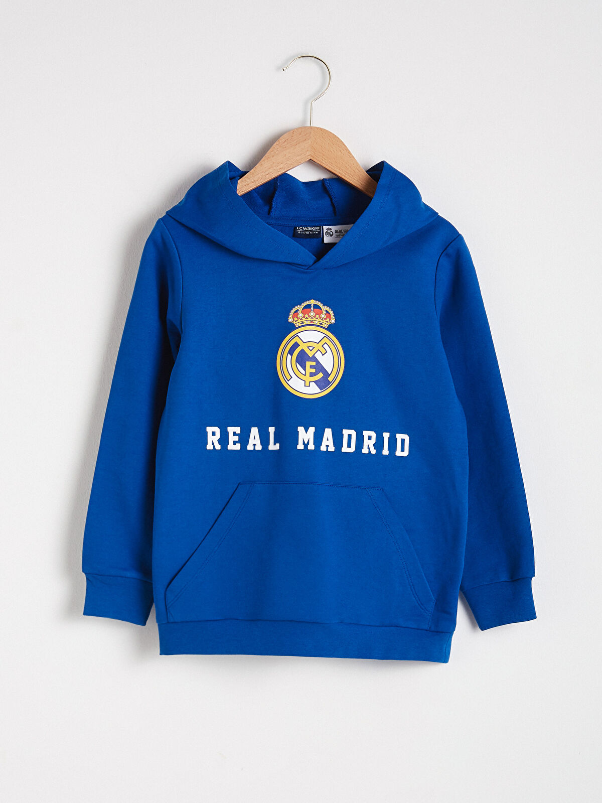 Erkek Çocuk Real Madrid Baskılı Taraftar Sweatshirt Erkek Çocuk Real Madrid Baskılı Taraftar Sweatshirt
