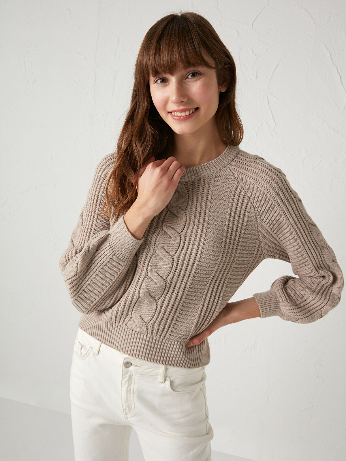 Akrilik Oversize Kazak