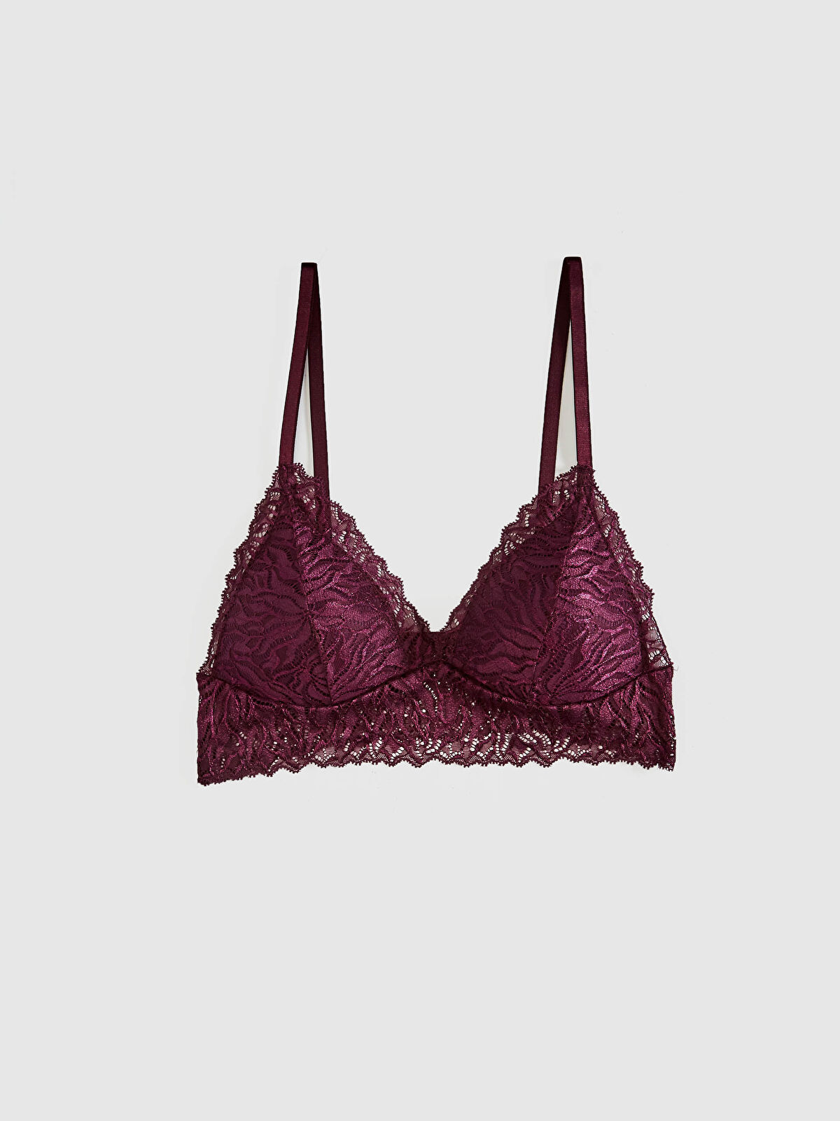 Dantel Detaylı Bralet Sütyen