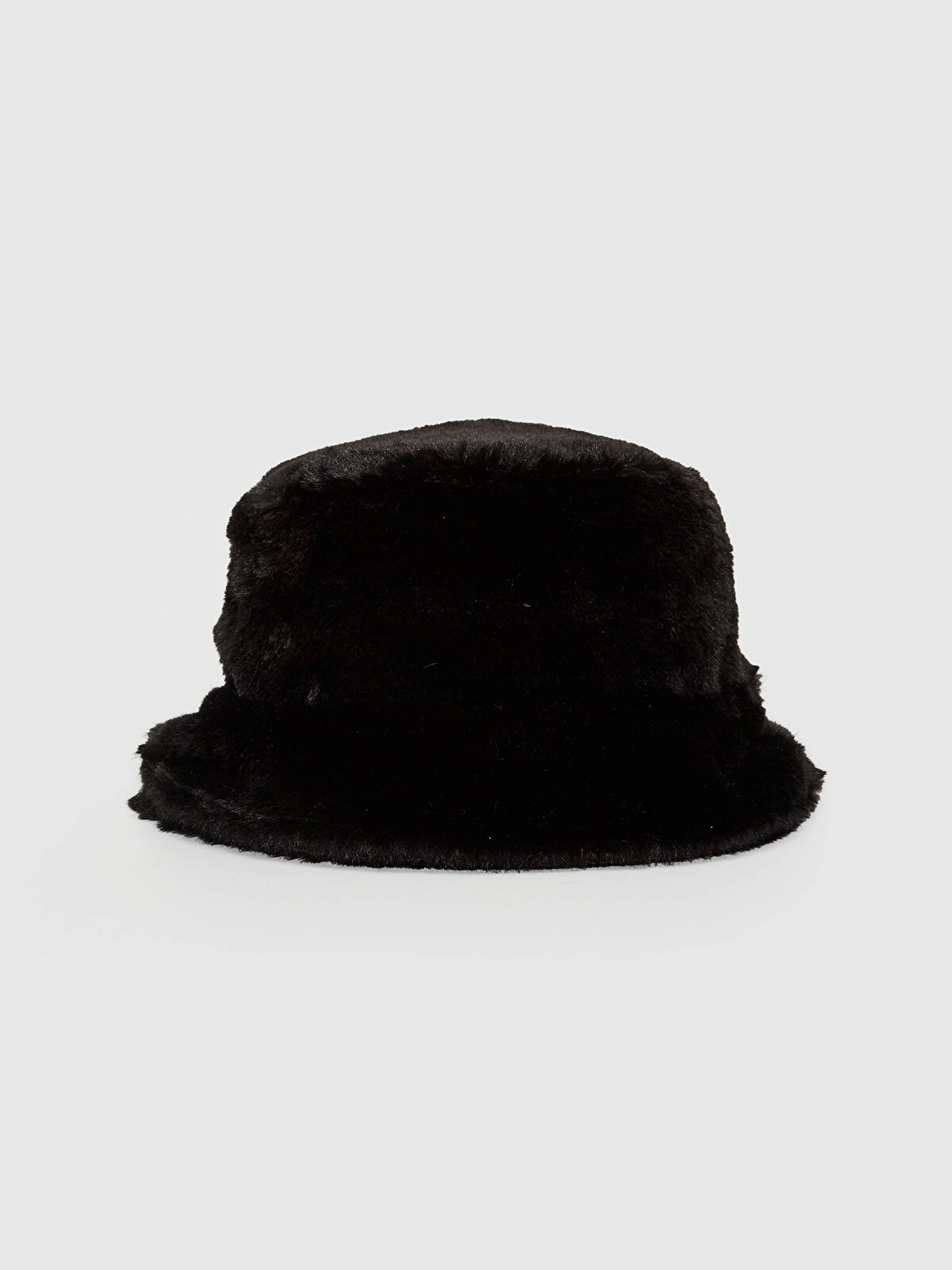 Kadın Tay Tüyü Bucket Şapka