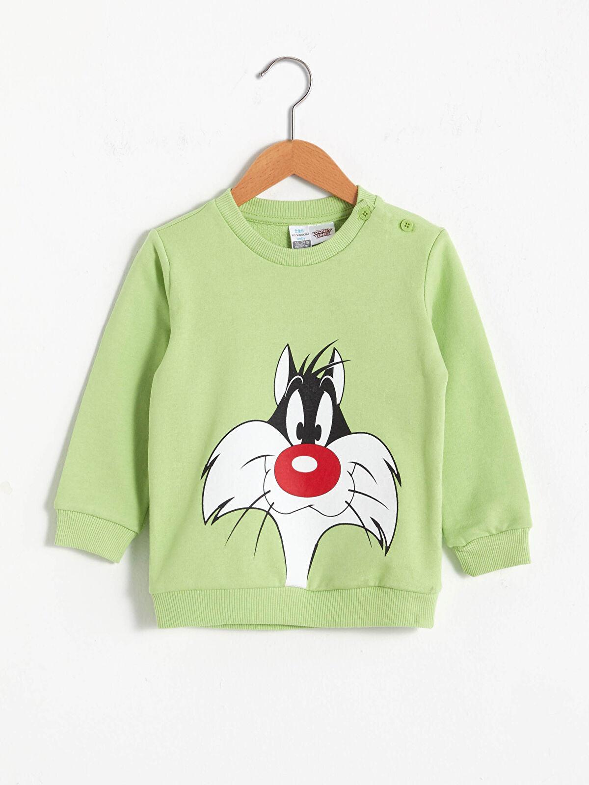 Erkek Bebek Sylvester Baskılı Sweatshirt