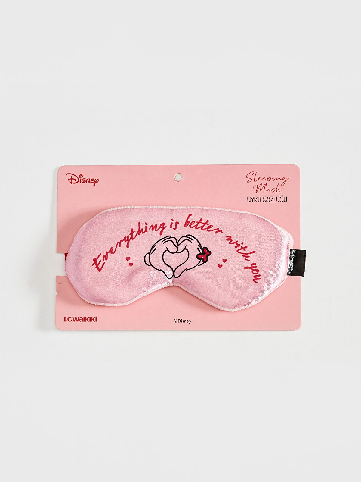 Minnie Mouse Lisanslı Kadın Uyku Bandı