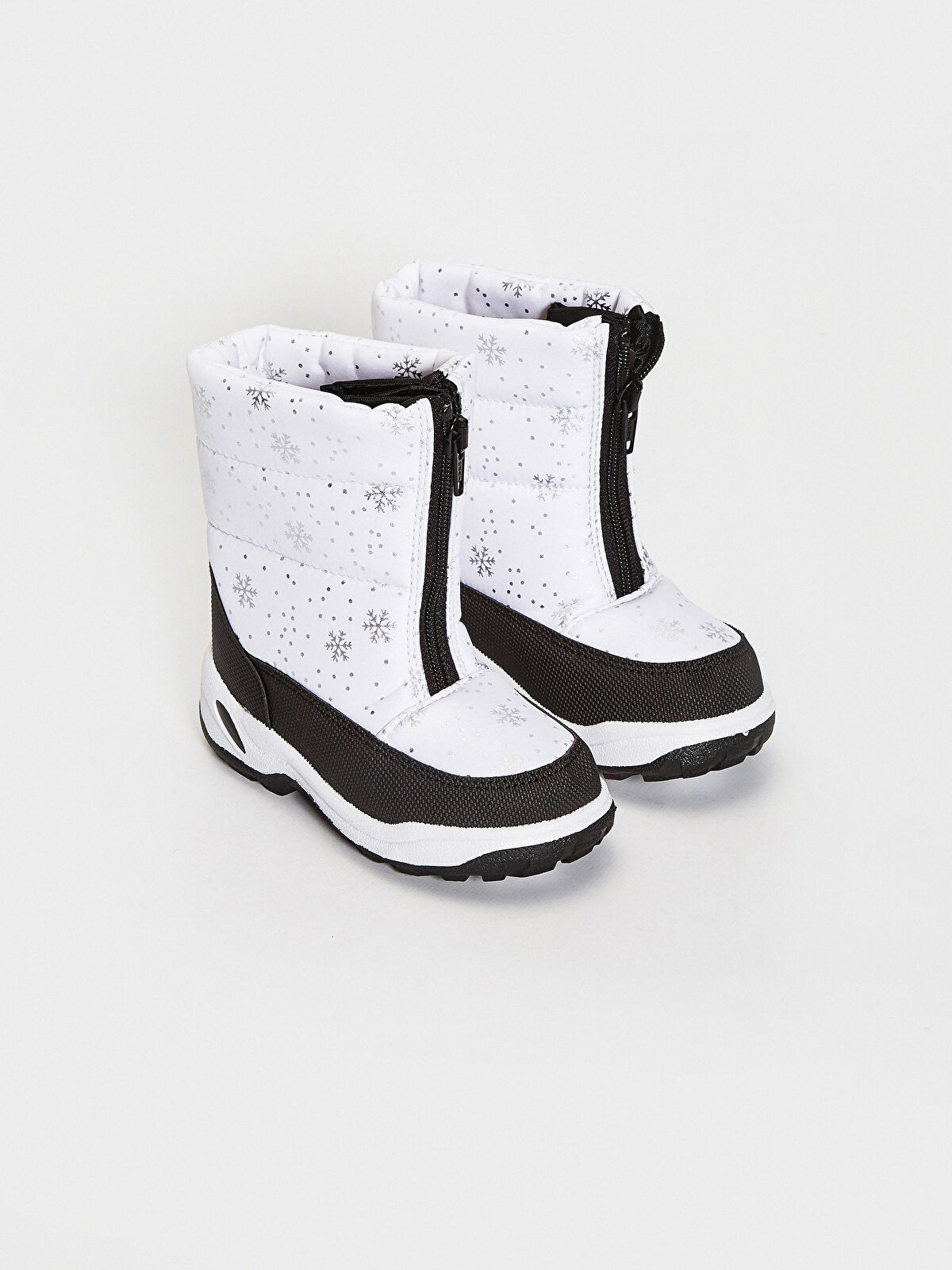 Kız Bebek Fermuarlı Kalın Tabanlı Bot