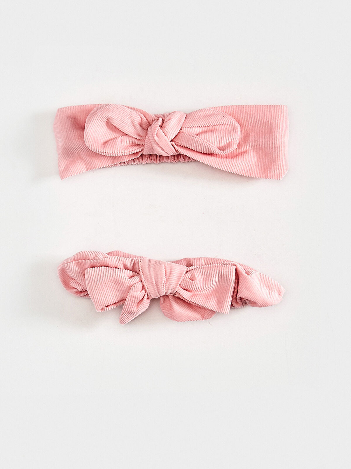 Kız Çocuk Kurdeleli Saç Bandı 2'li