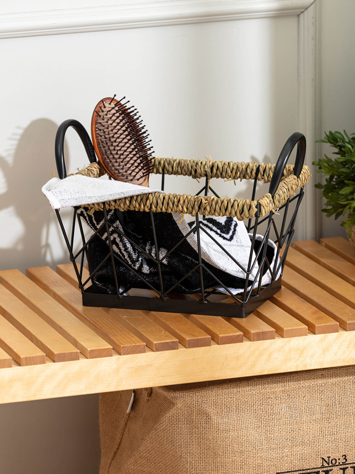 Metal Organizer Sepet 19x25x15 Cm