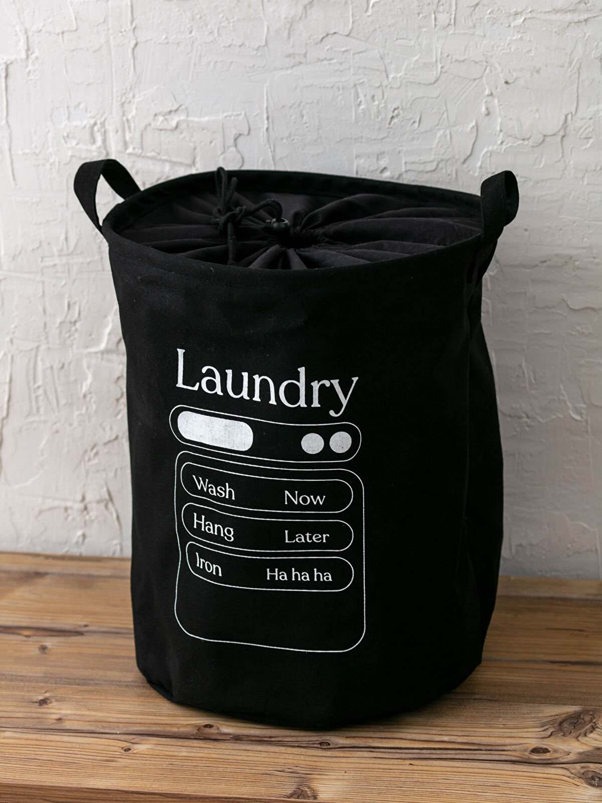 Slogan Baskılı Organizer Sepet 40x50 Cm Slogan Baskılı Organizer Sepet 40x50 Cm