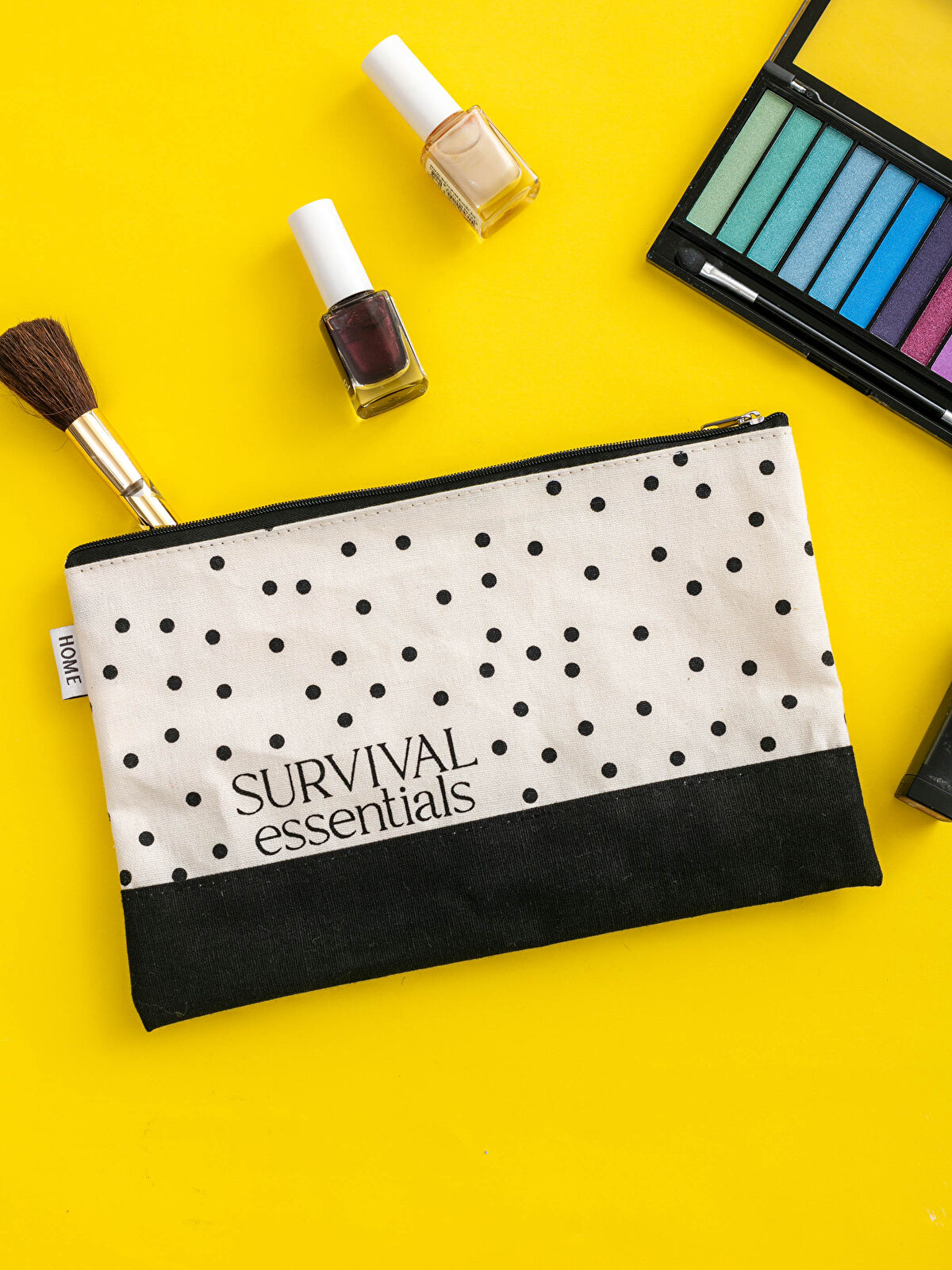 Baskılı Makyaj Çantası 26x16 Cm